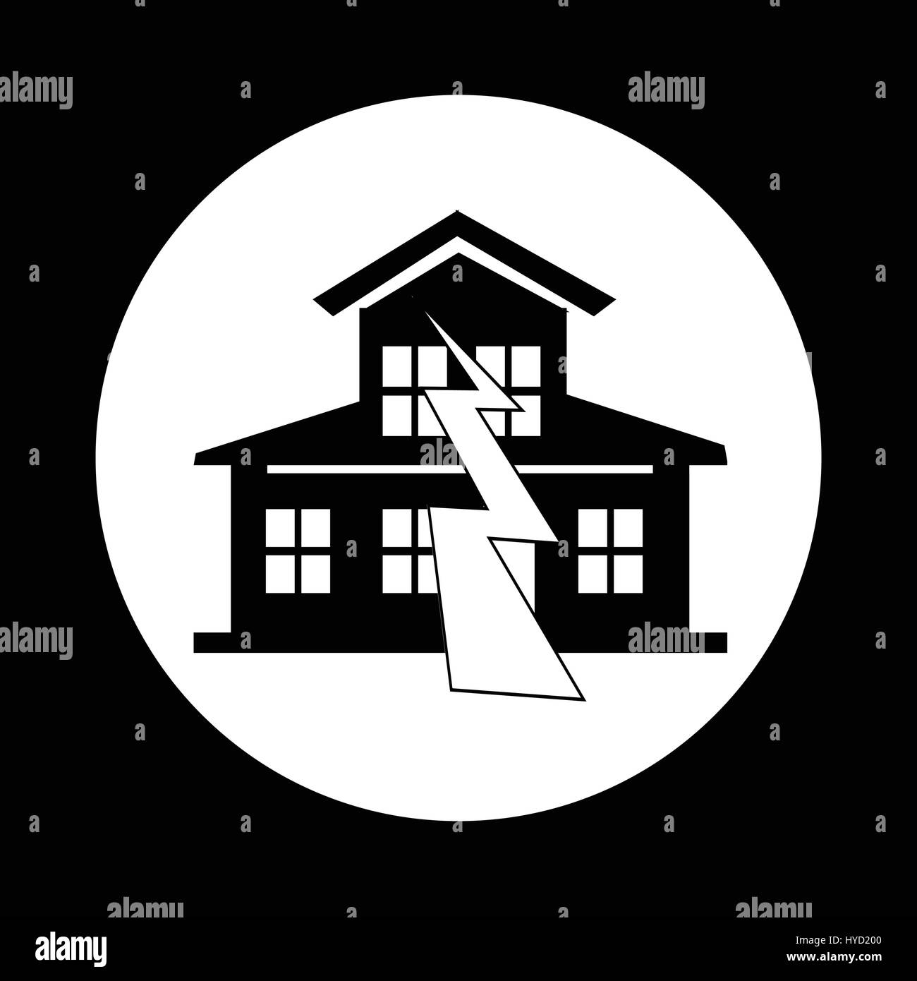 Earthquake Symbol icon Stock Vector Image & Art - Alamy