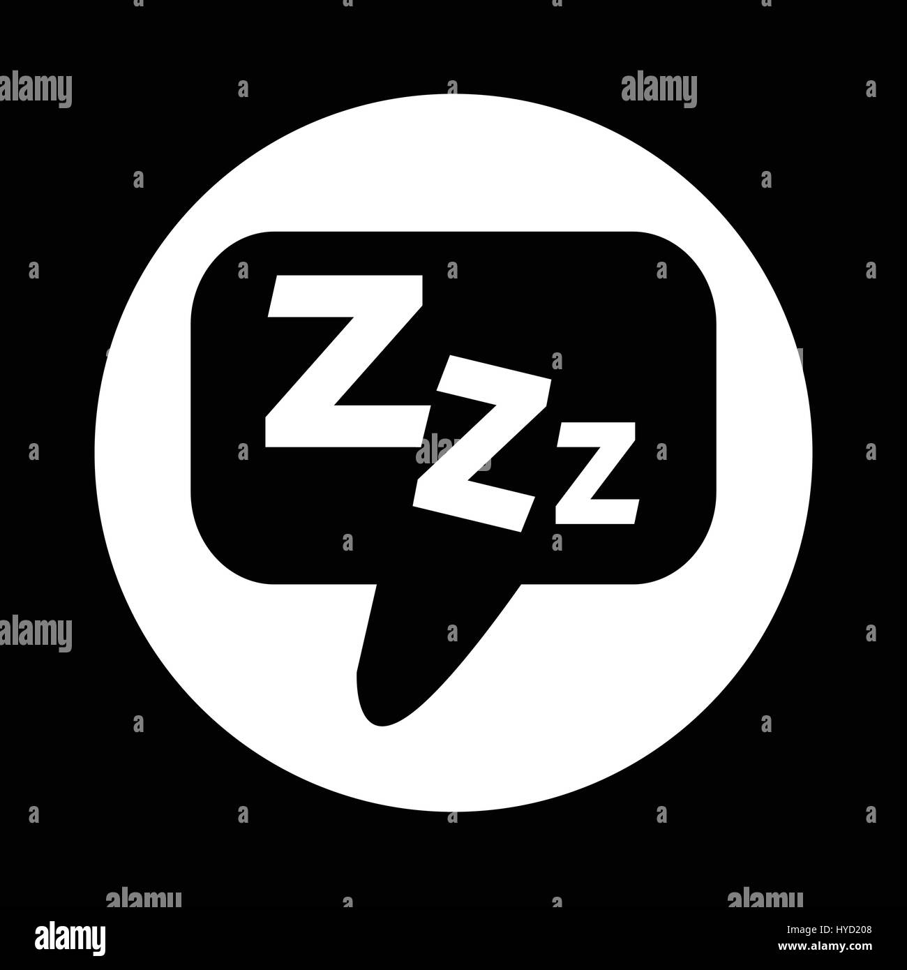 Sleep bubble Black and White Stock Photos & Images - Alamy