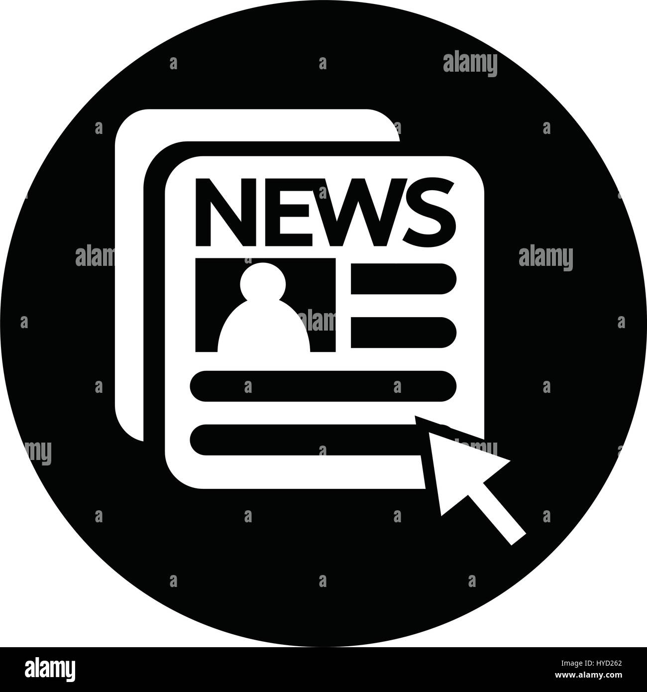 Newspaper sign Stock Vector Images - Alamy