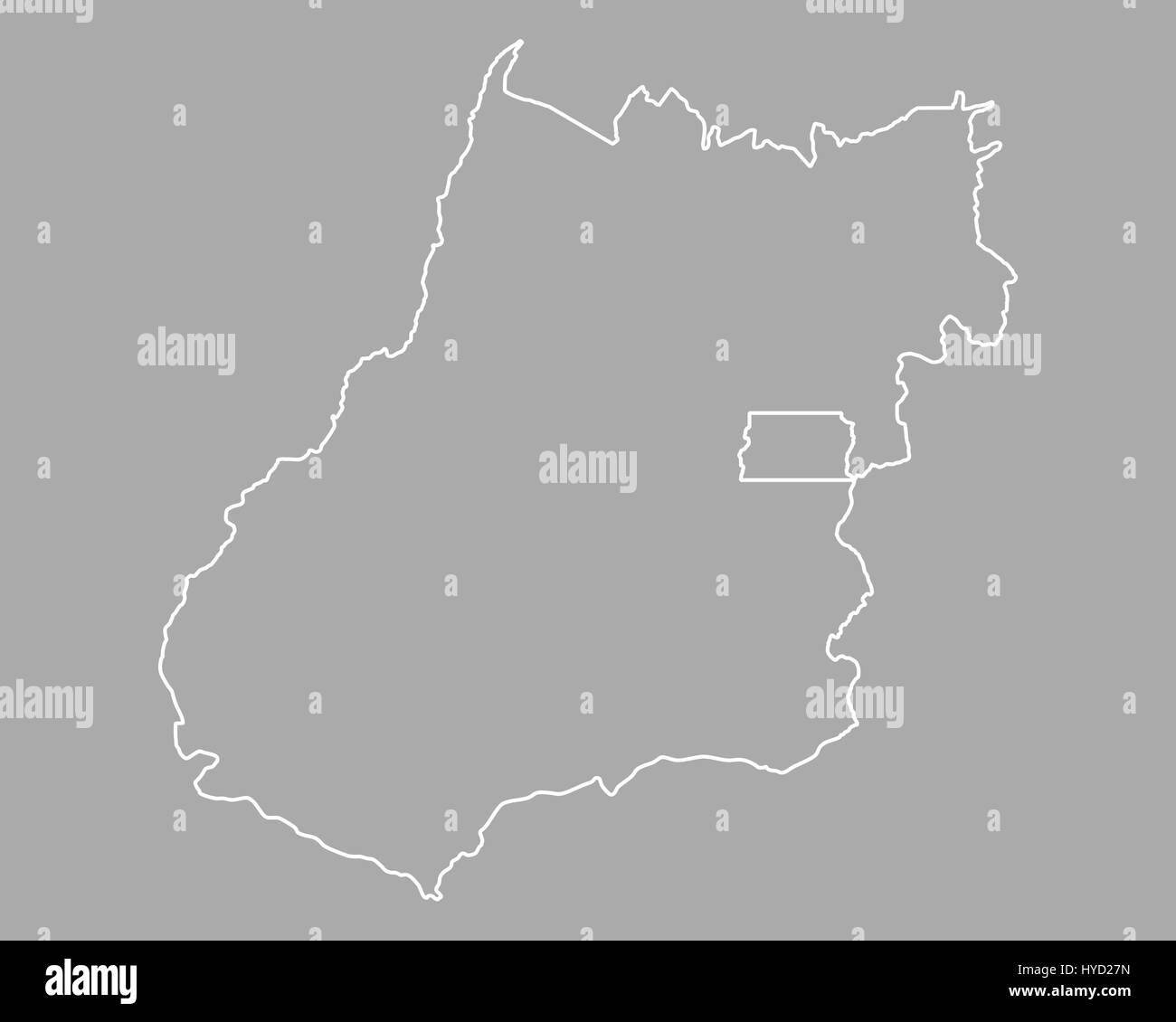 Goias map Black and White Stock Photos & Images - Alamy