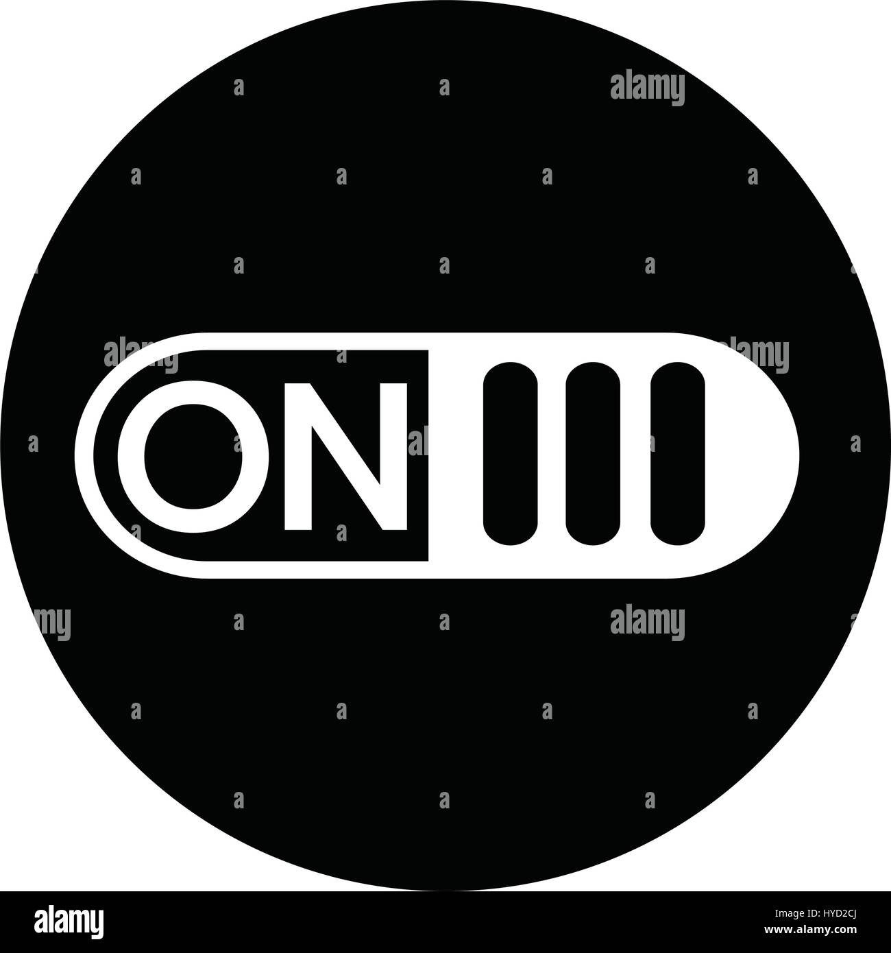On switch button icon Stock Vector Image & Art - Alamy