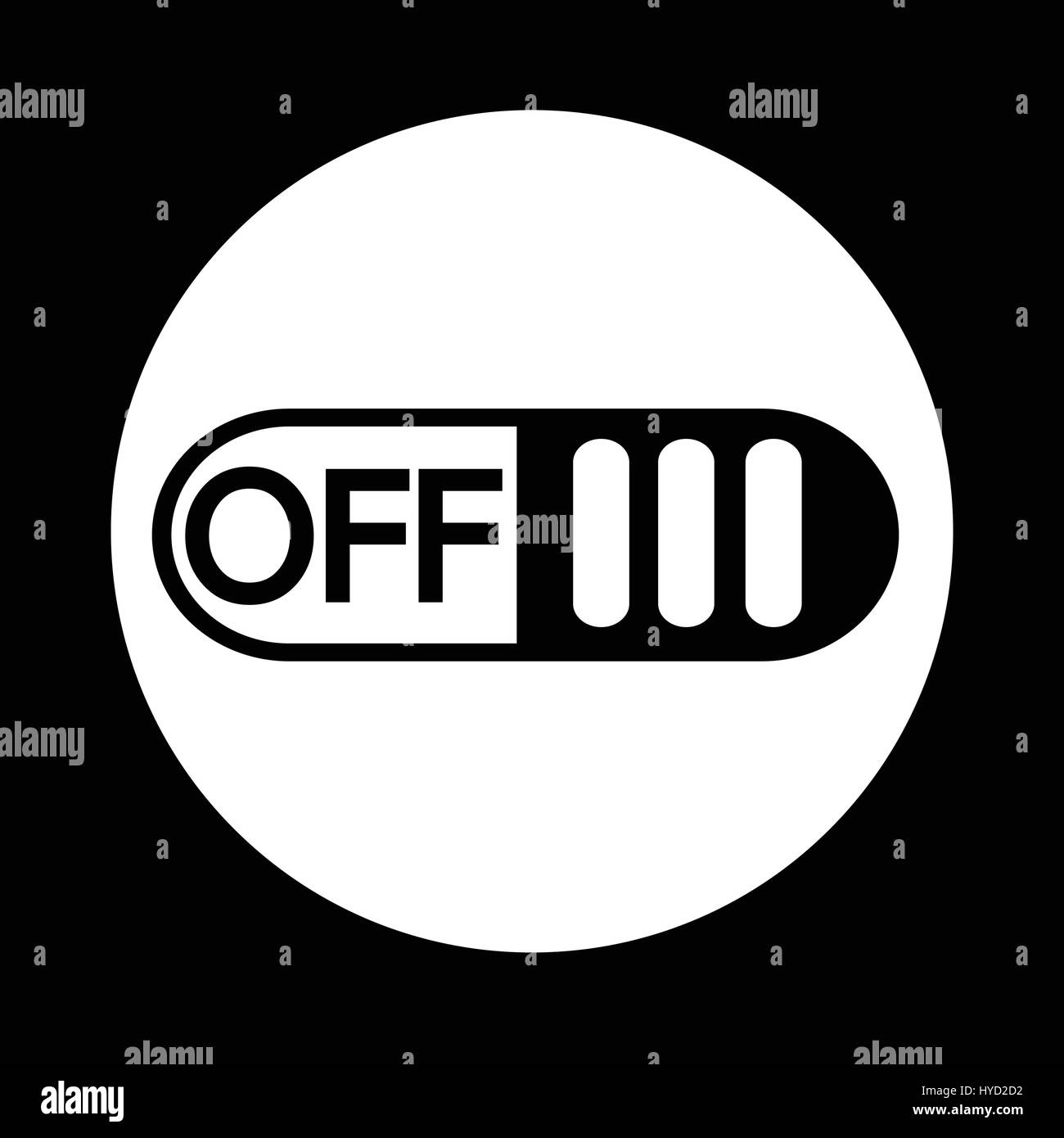 Off switch button icon Stock Vector Image & Art - Alamy