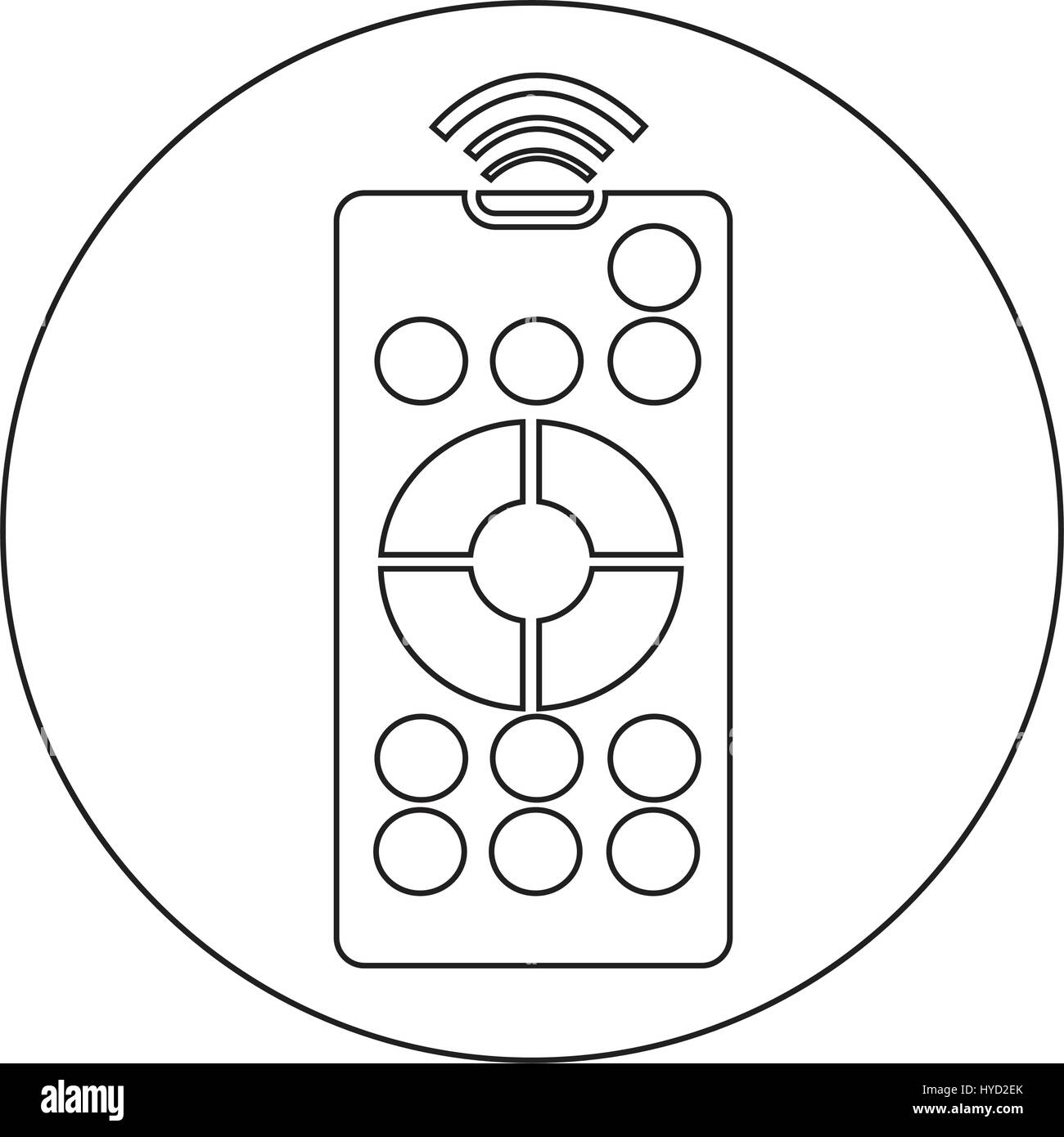 remote control icon Stock Vector Image & Art - Alamy
