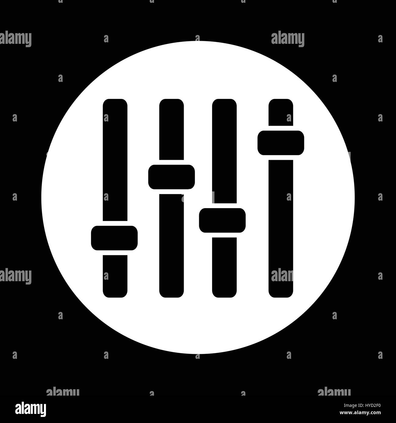 control panel icon Stock Vector Image & Art - Alamy