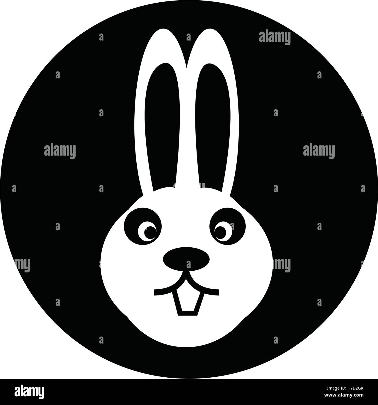 bunny rabbit icon Stock Vector Image & Art - Alamy
