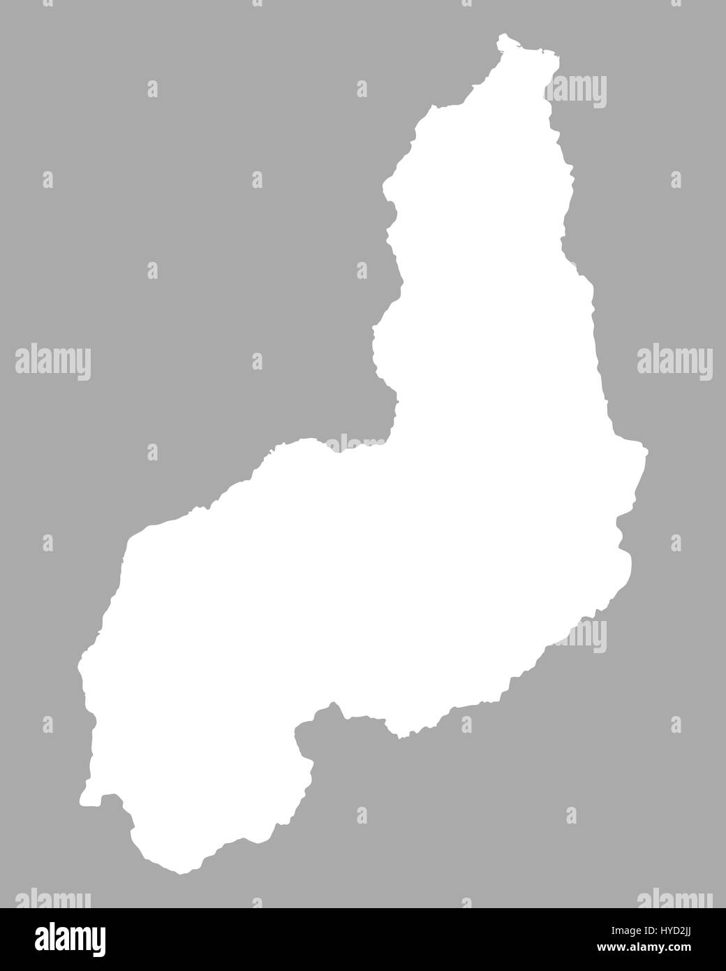 Map of Piaui Stock Photo - Alamy