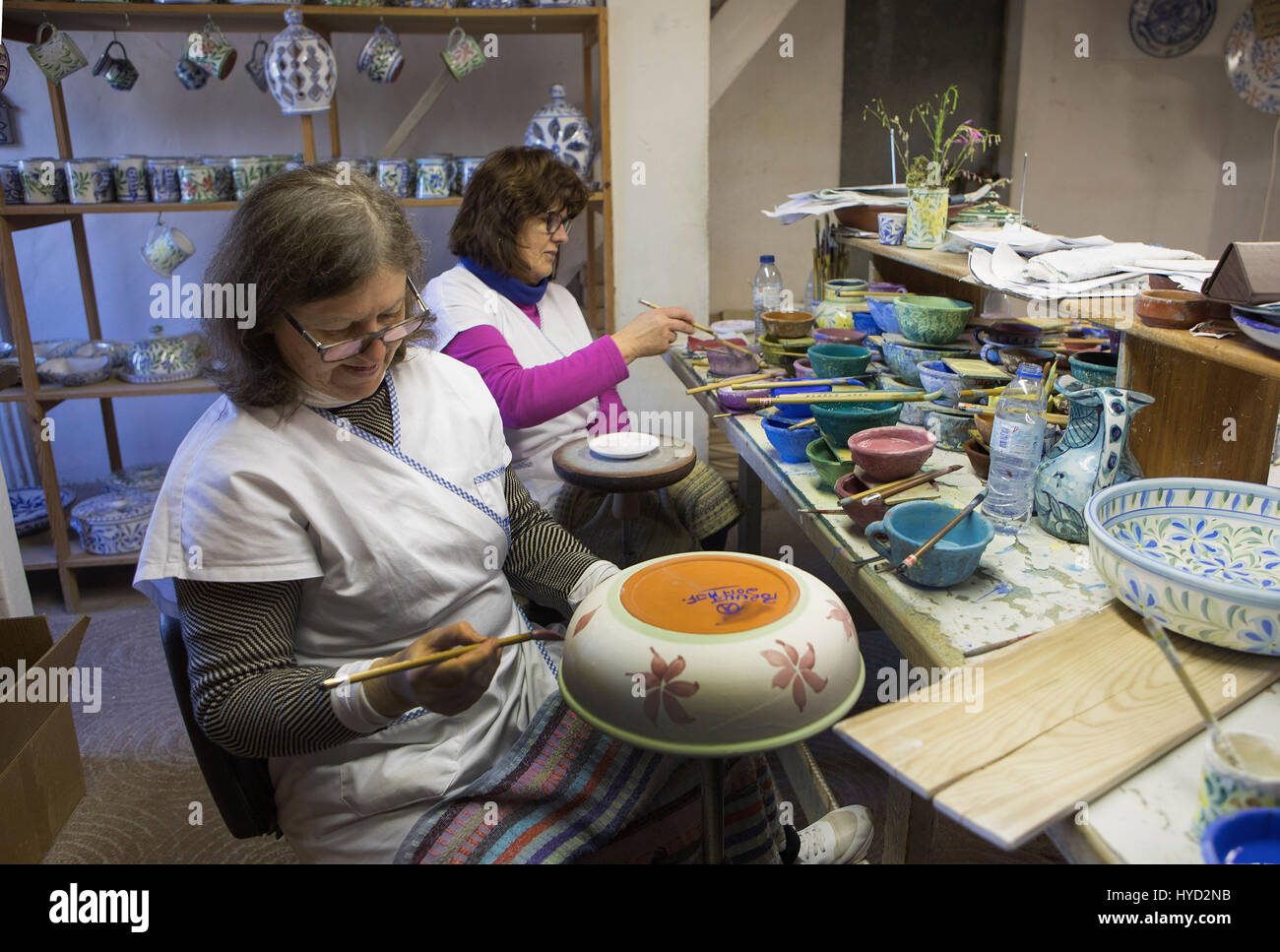 Porches ceramic pottery in Algarve,Portugal Stock Photo - Alamy