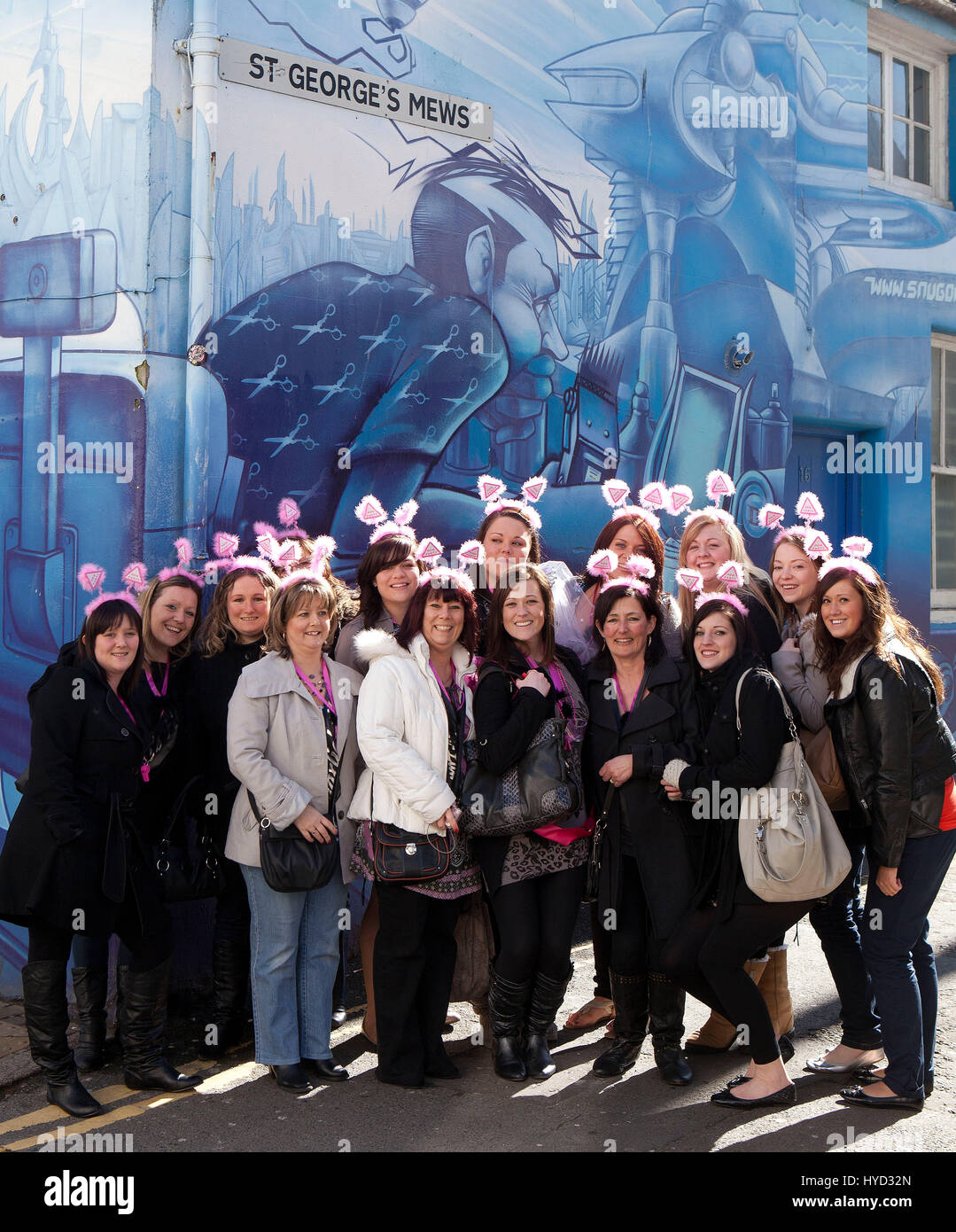 Brighton hen party hi-res stock photography and images - Alamy
