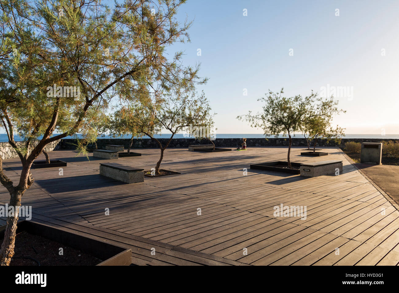 Wooden decking hi-res stock photography and images - Alamy