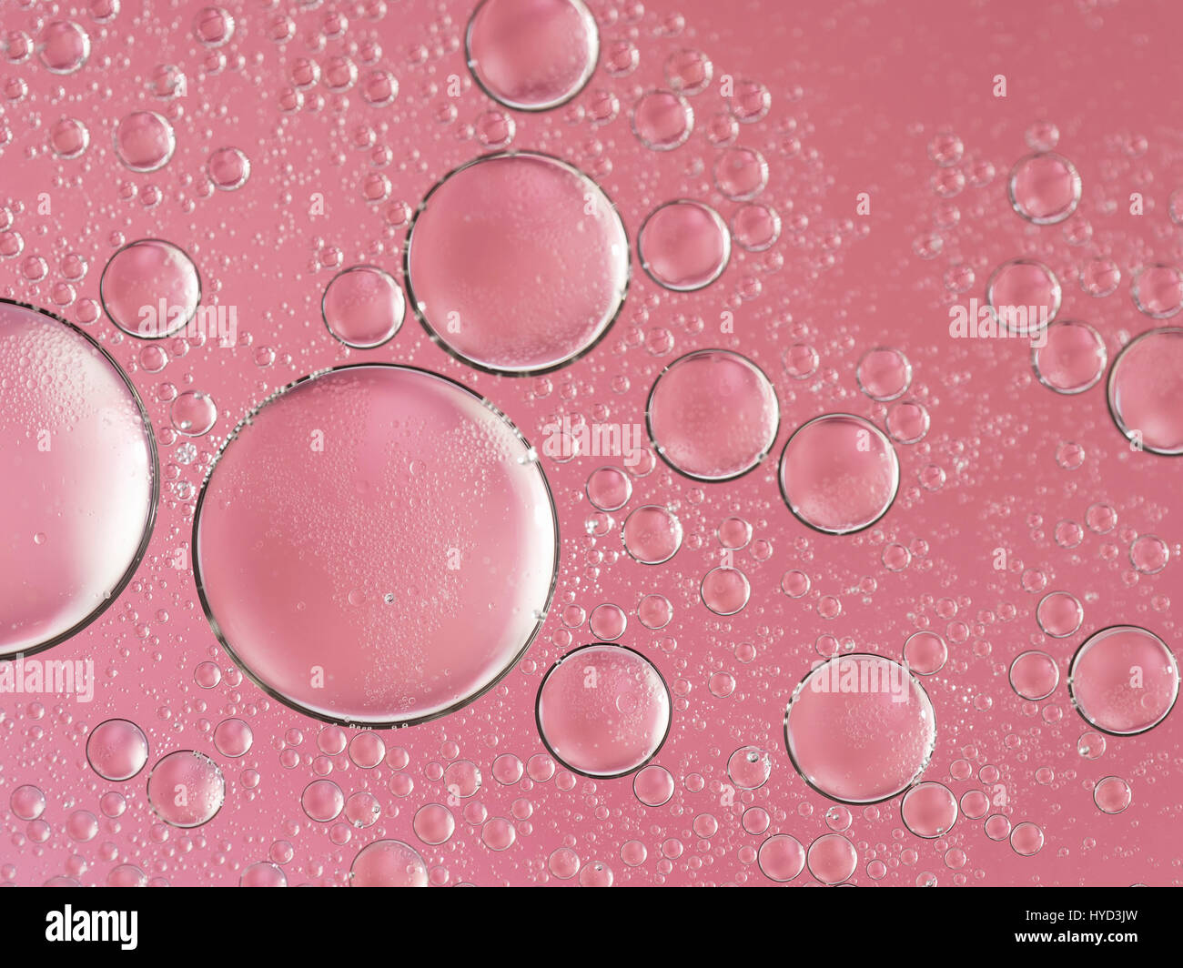 Pastel pink bubbly abstract, fades into the distance. Ideal background ...