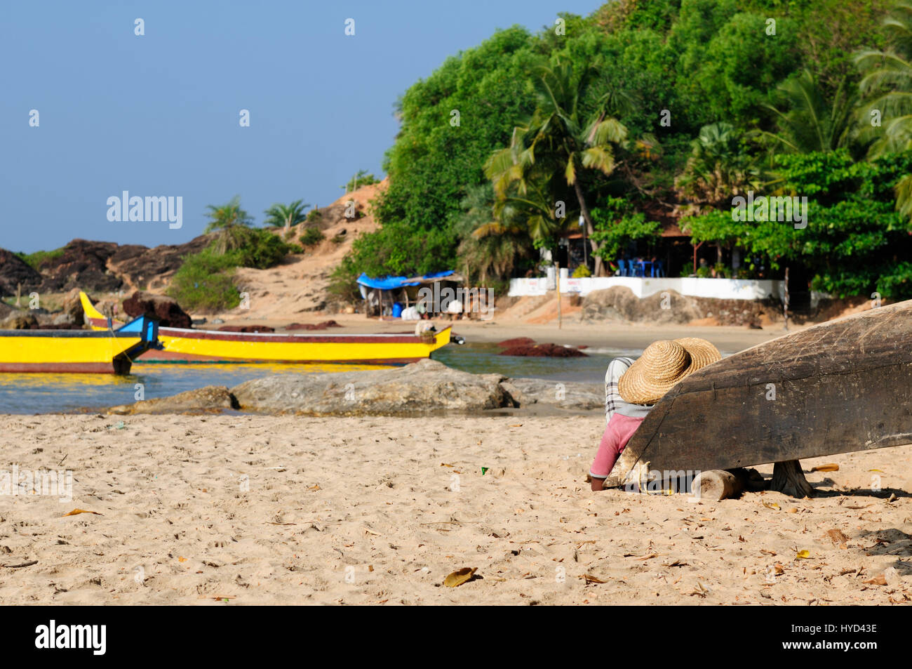 Gokarn beach hi-res stock photography and images - Alamy