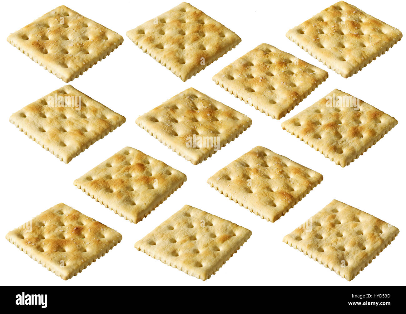 Saltine Cracker Group Stock Photo - Alamy