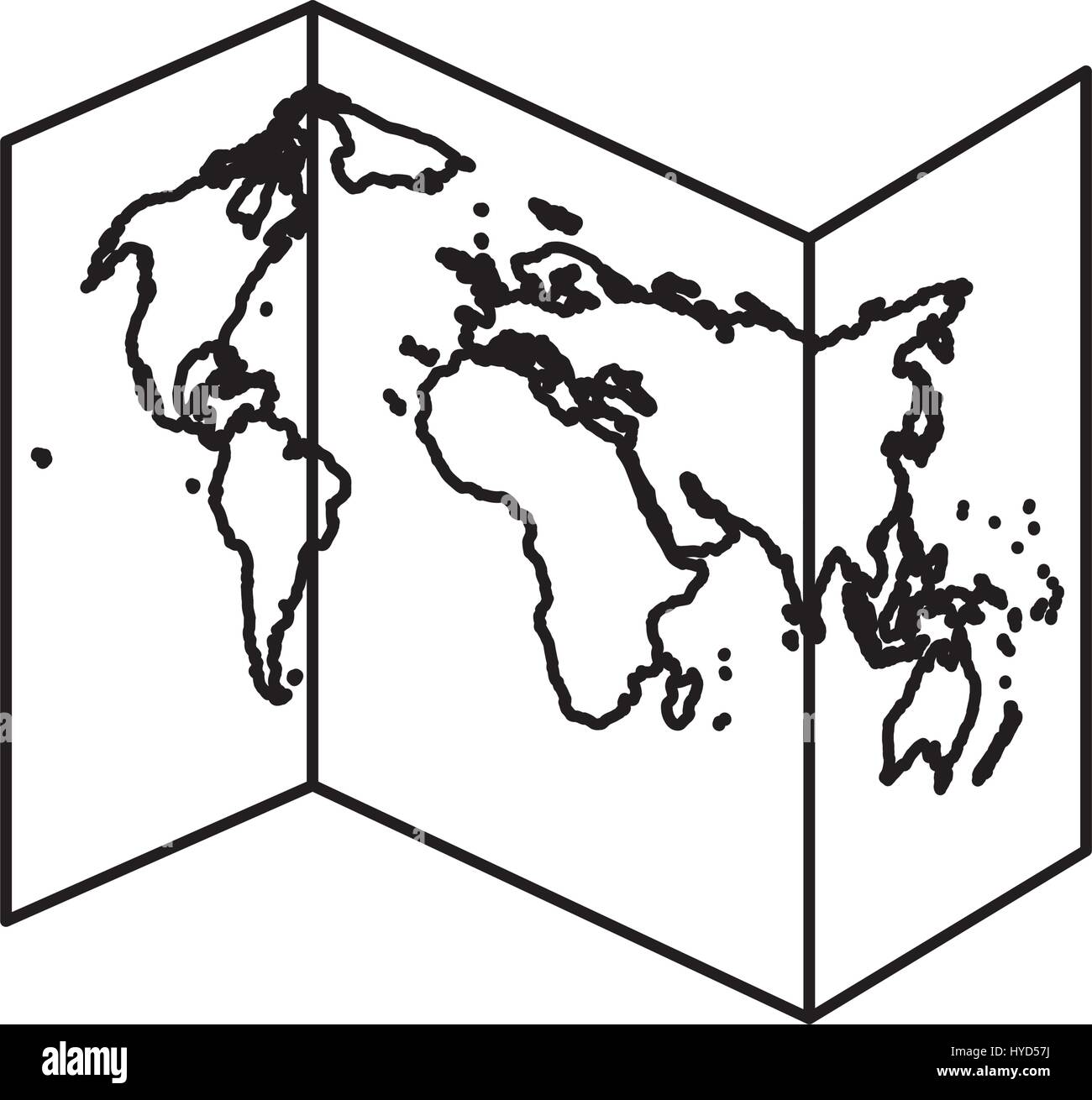 Planet earth geography Stock Vector Image & Art - Alamy