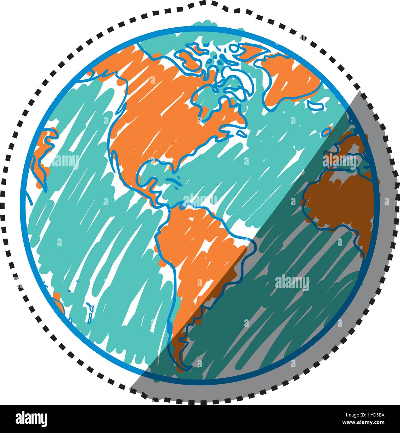 Planet earth geography Stock Vector Image & Art - Alamy