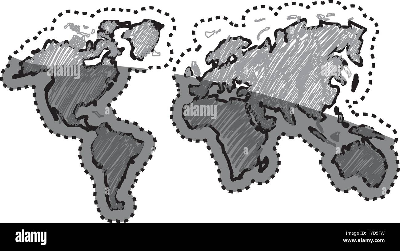 Planet earth geography Stock Vector Image & Art - Alamy