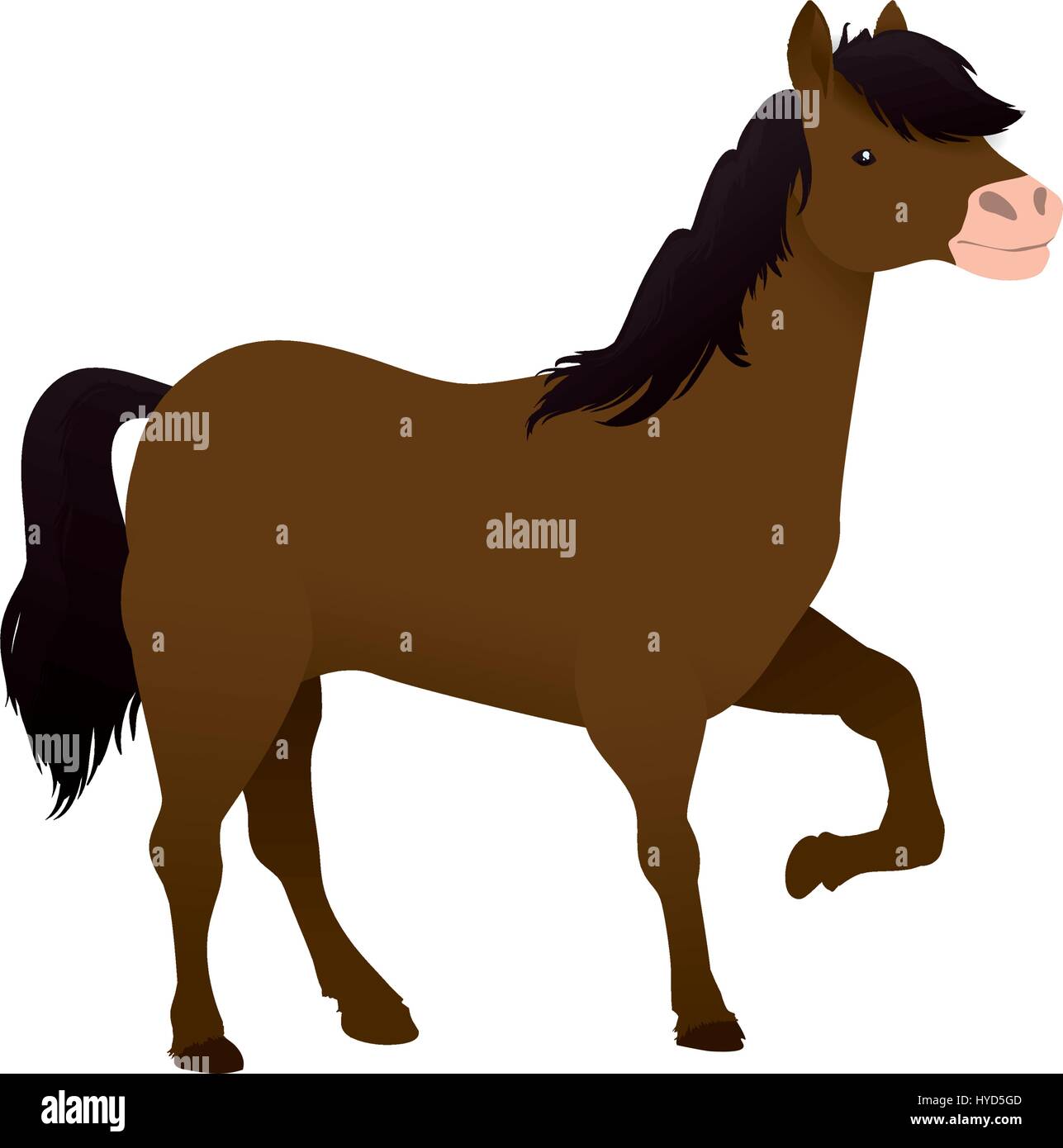 Horse farm animal Stock Vector Image & Art - Alamy