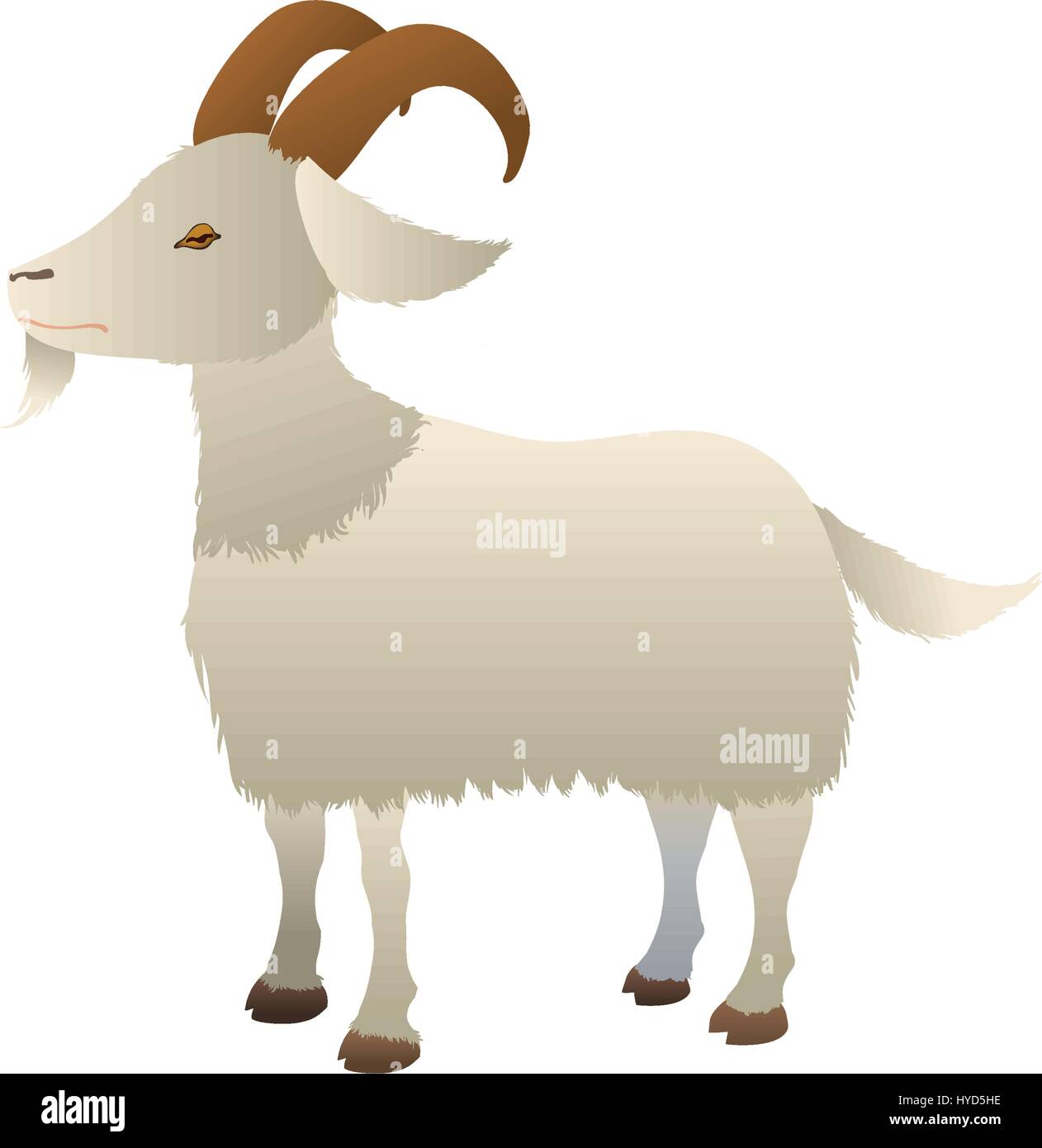 Goat farm animal Stock Vector Image & Art - Alamy