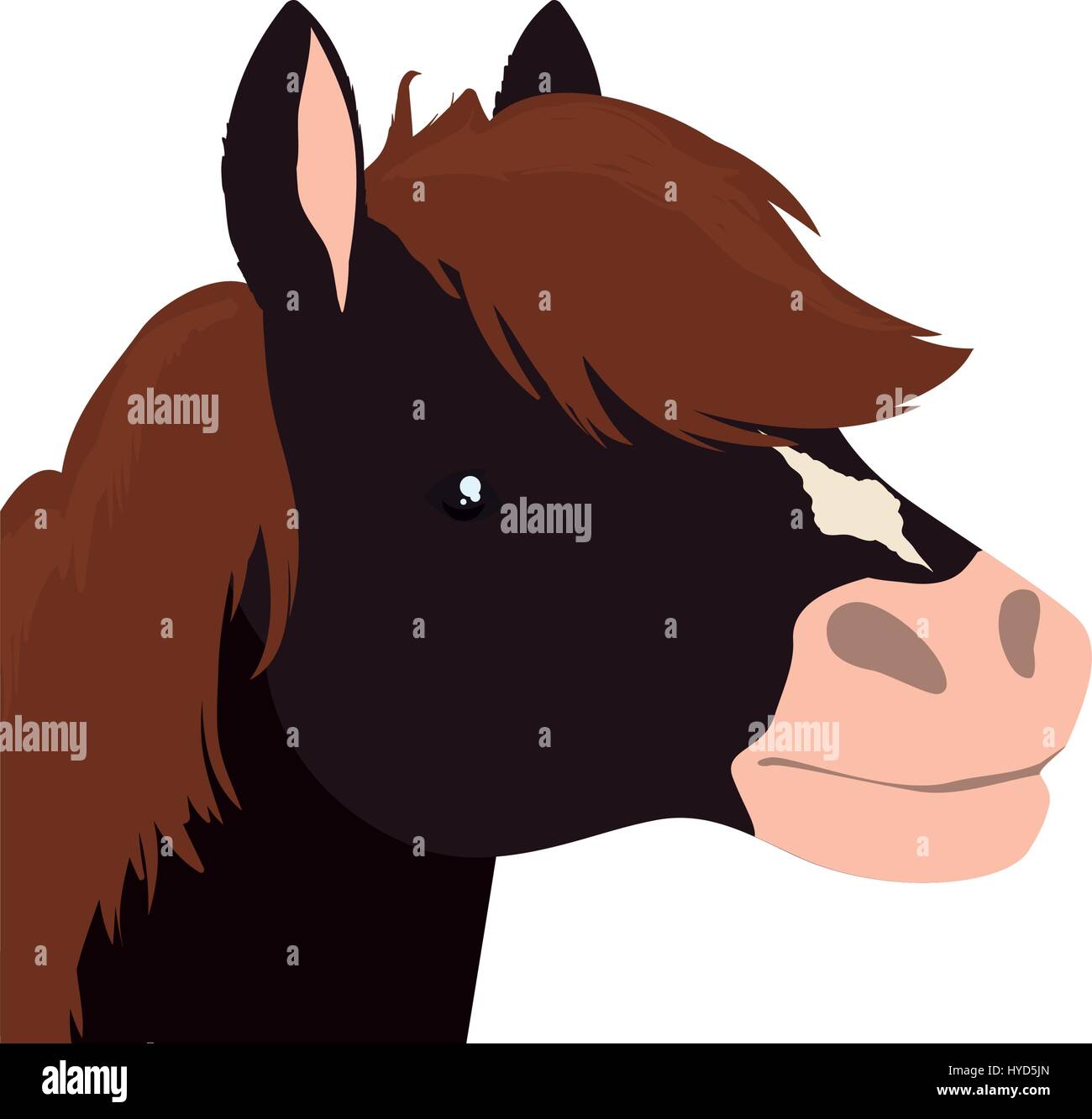 Horse farm animal Stock Vector Image & Art - Alamy