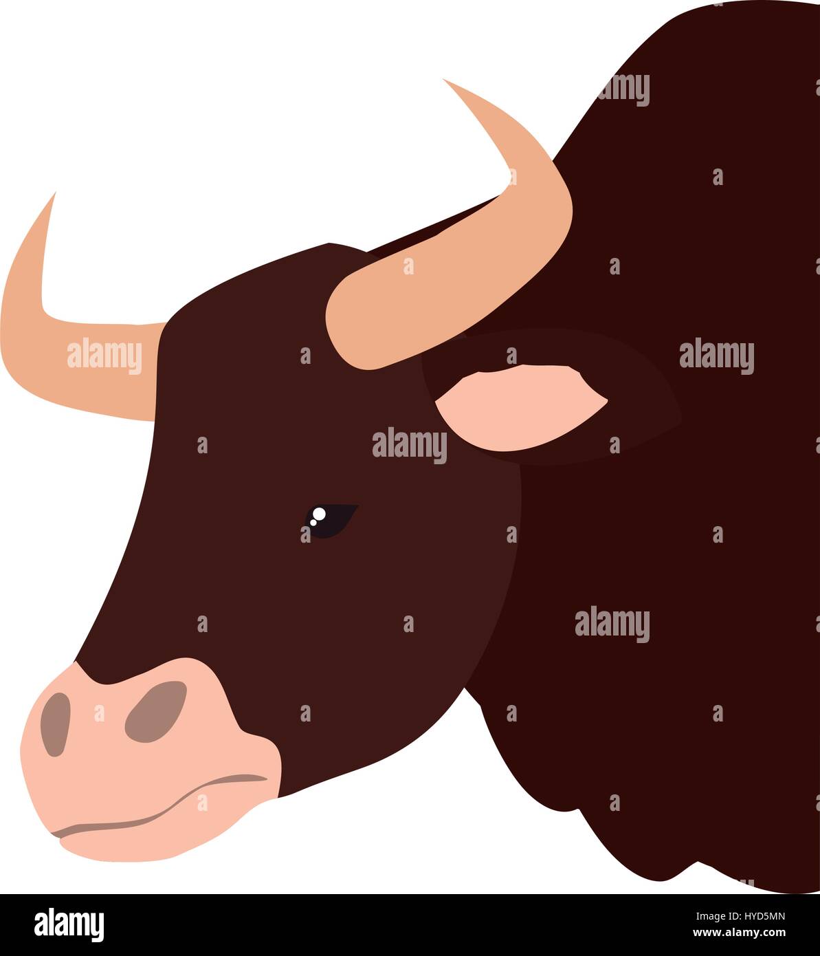 Bull farm animal Stock Vector Image & Art - Alamy