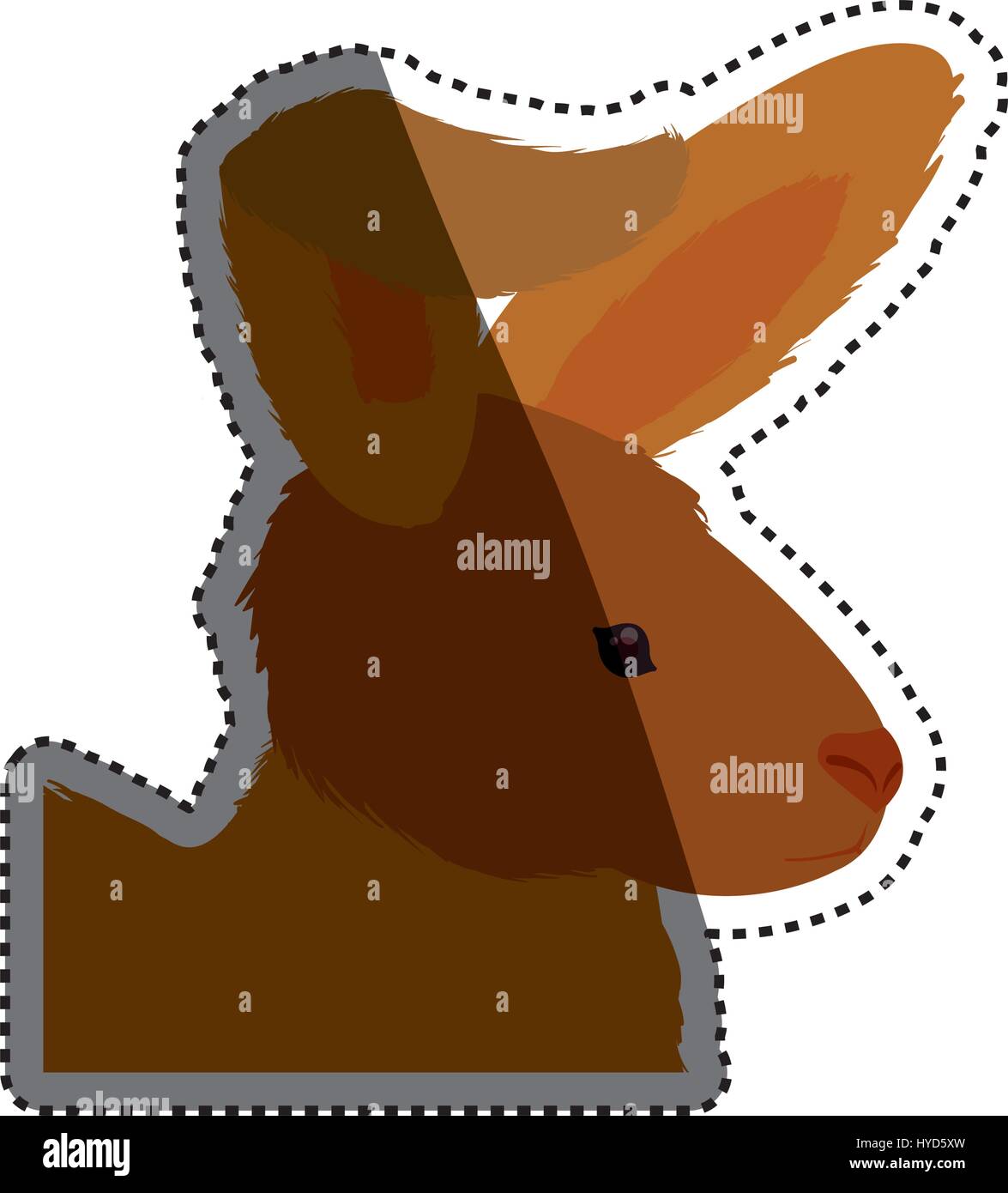 Bunny rabbit farm animal Stock Vector Image & Art - Alamy