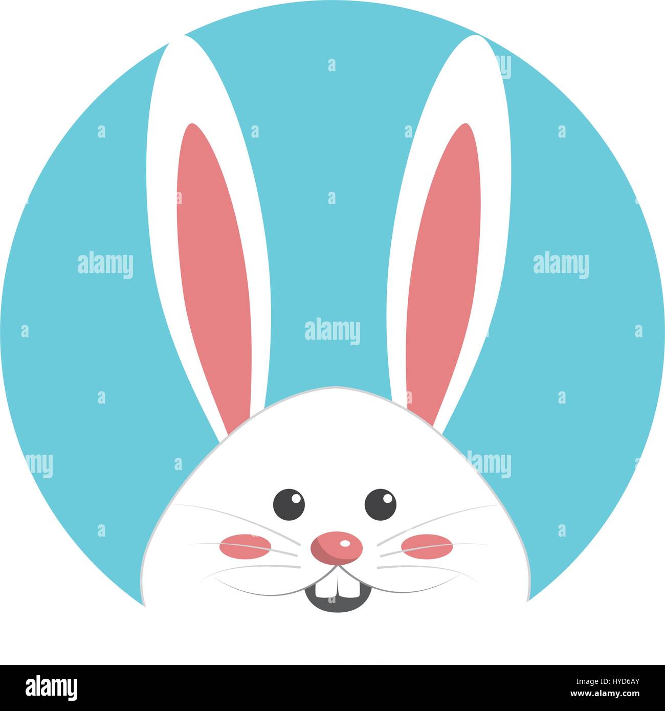 Nice happy rabbit cartoon design hi-res stock photography and images ...