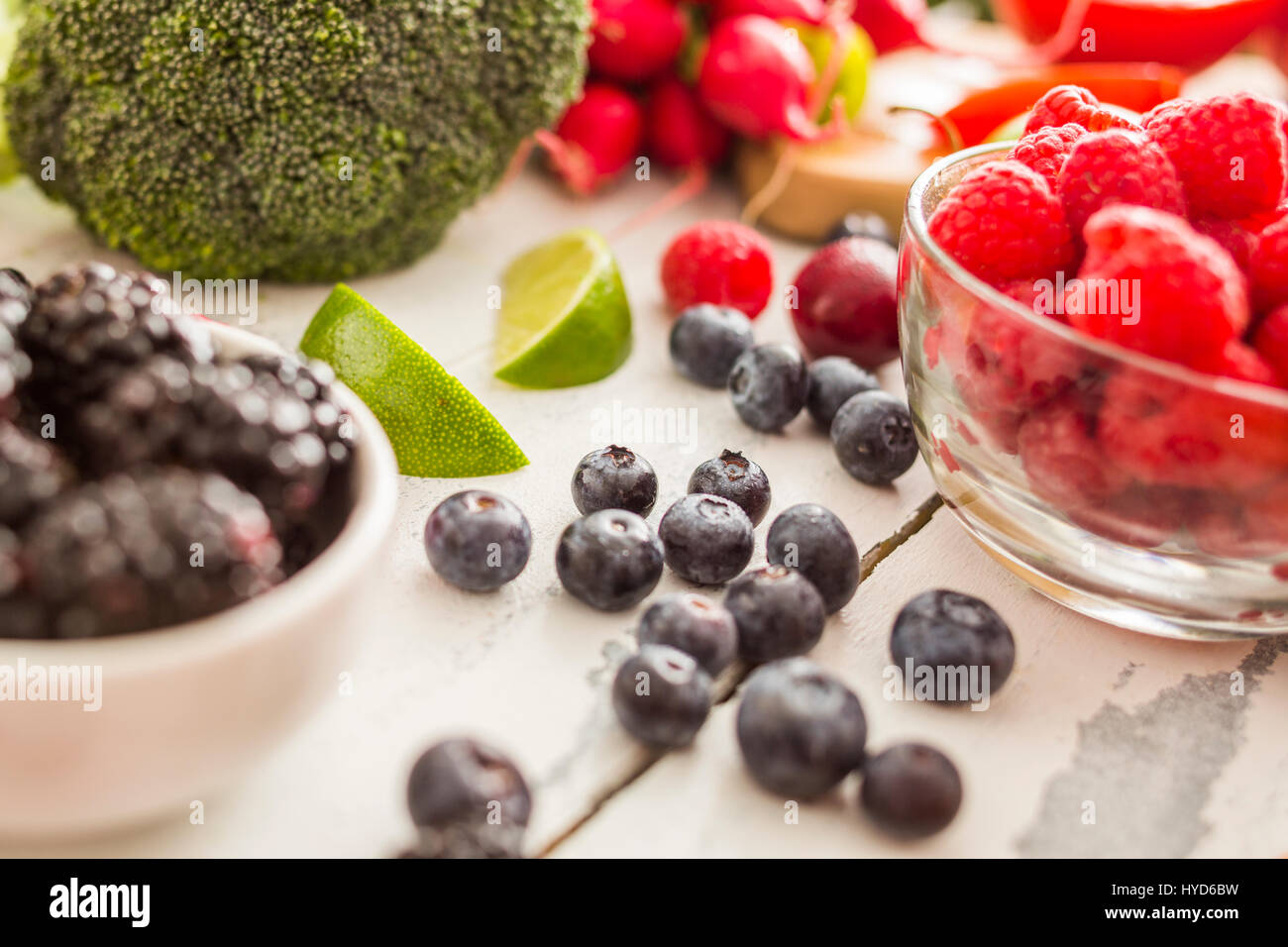 Various fresh berries Stock Photo - Alamy