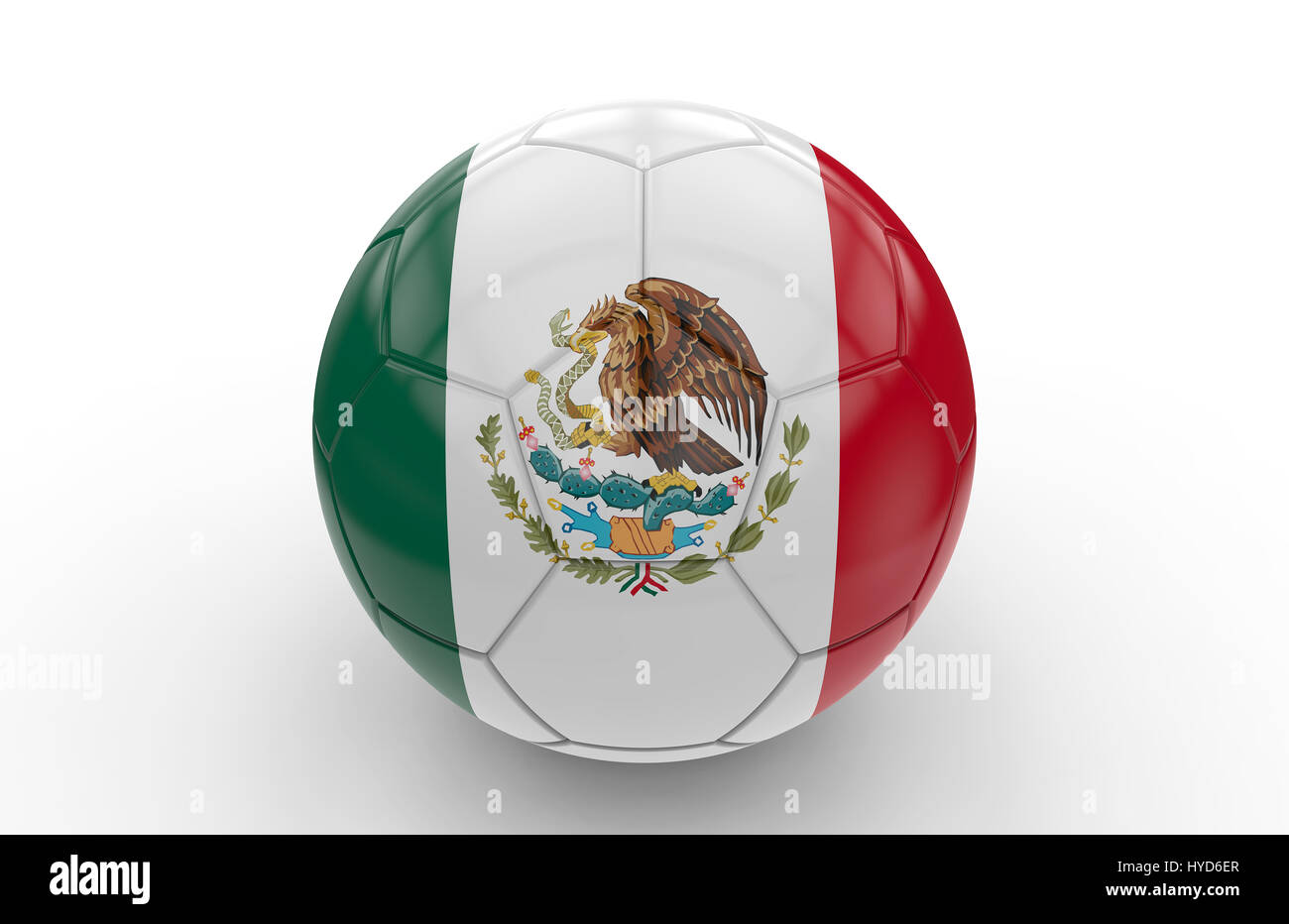 Soccer football ball mexico flag hi-res stock photography and images ...