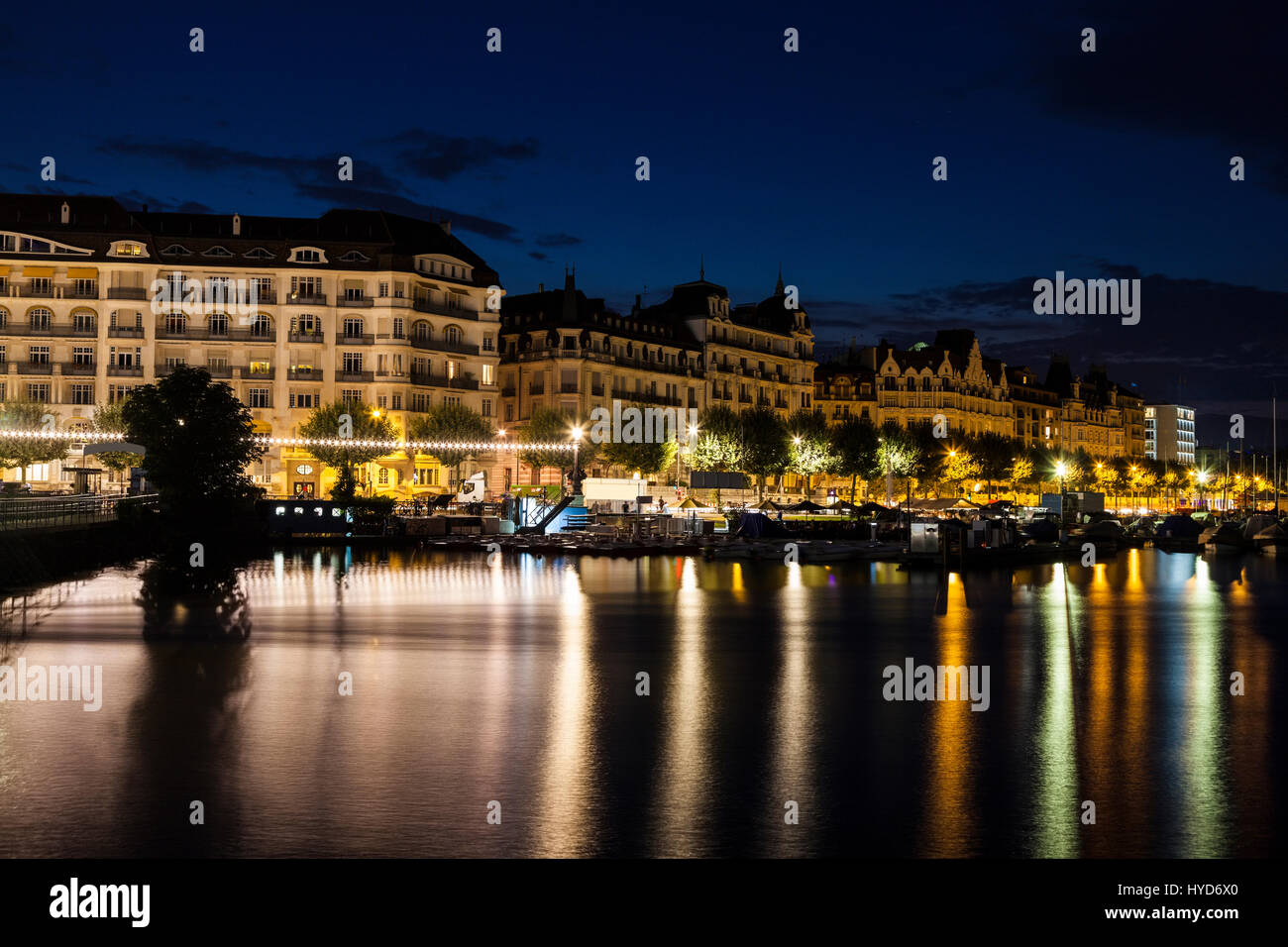 Architecture of Geneva. Geneva, Switzerland Stock Photo - Alamy