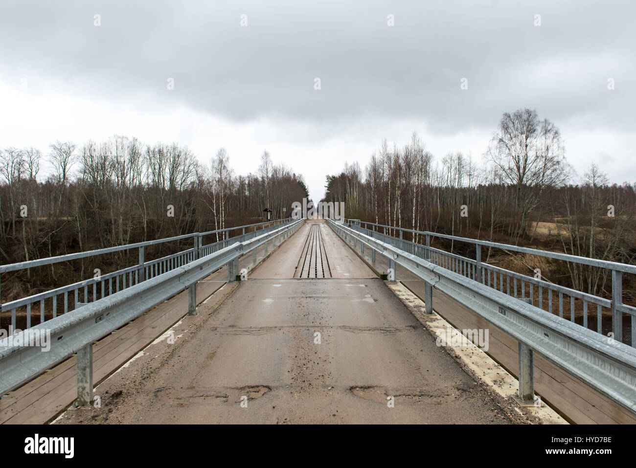 empty country road in spring with perspective and shadows Stock Photo ...