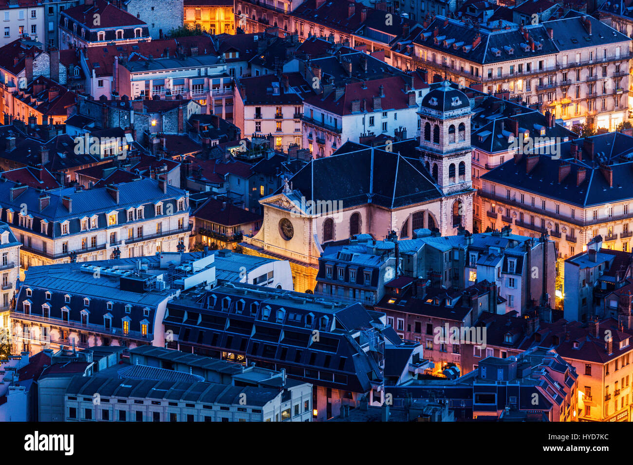 Skyline grenoble hi-res stock photography and images - Alamy