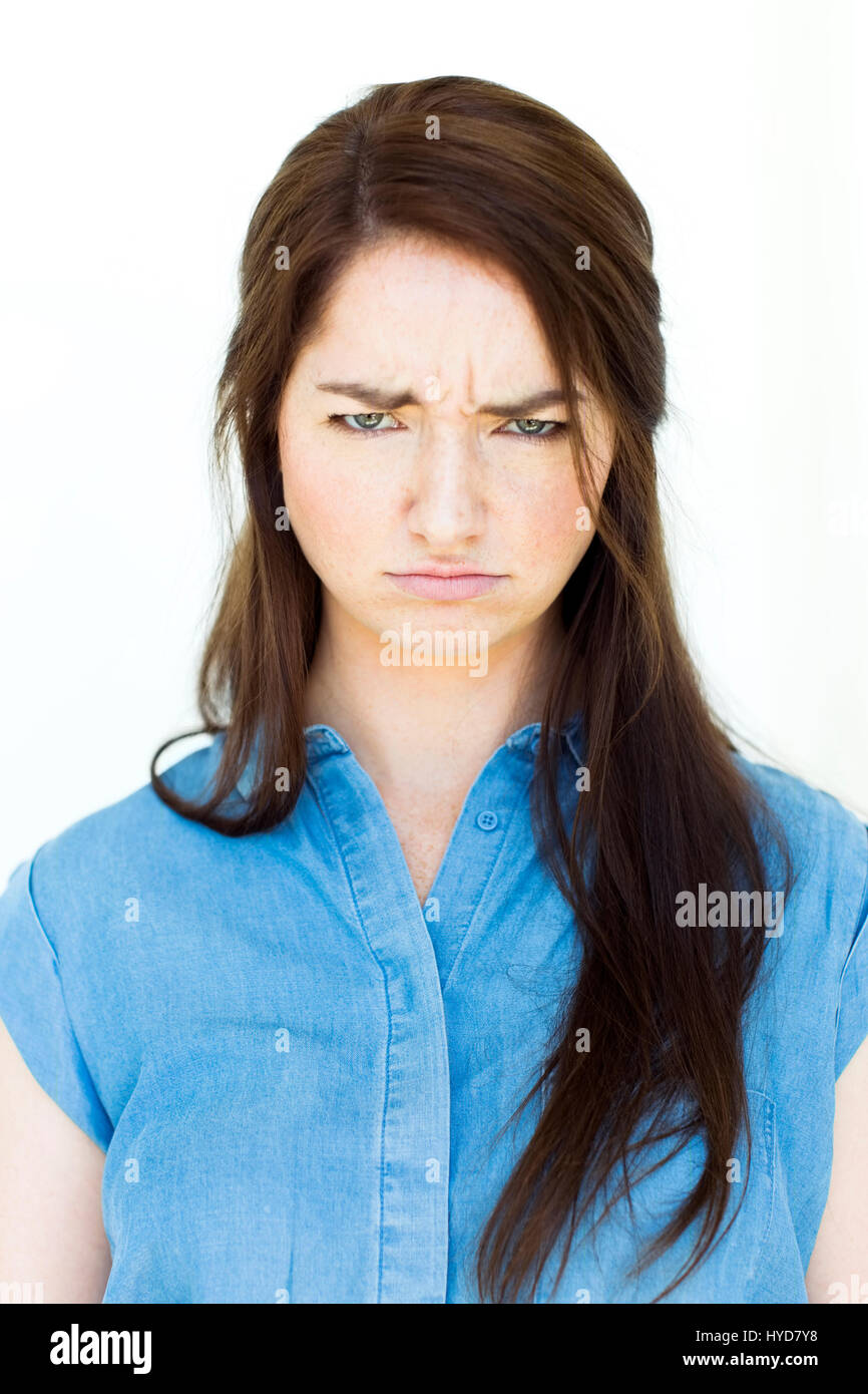 Beautiful expressing sadness woman hi-res stock photography and images ...