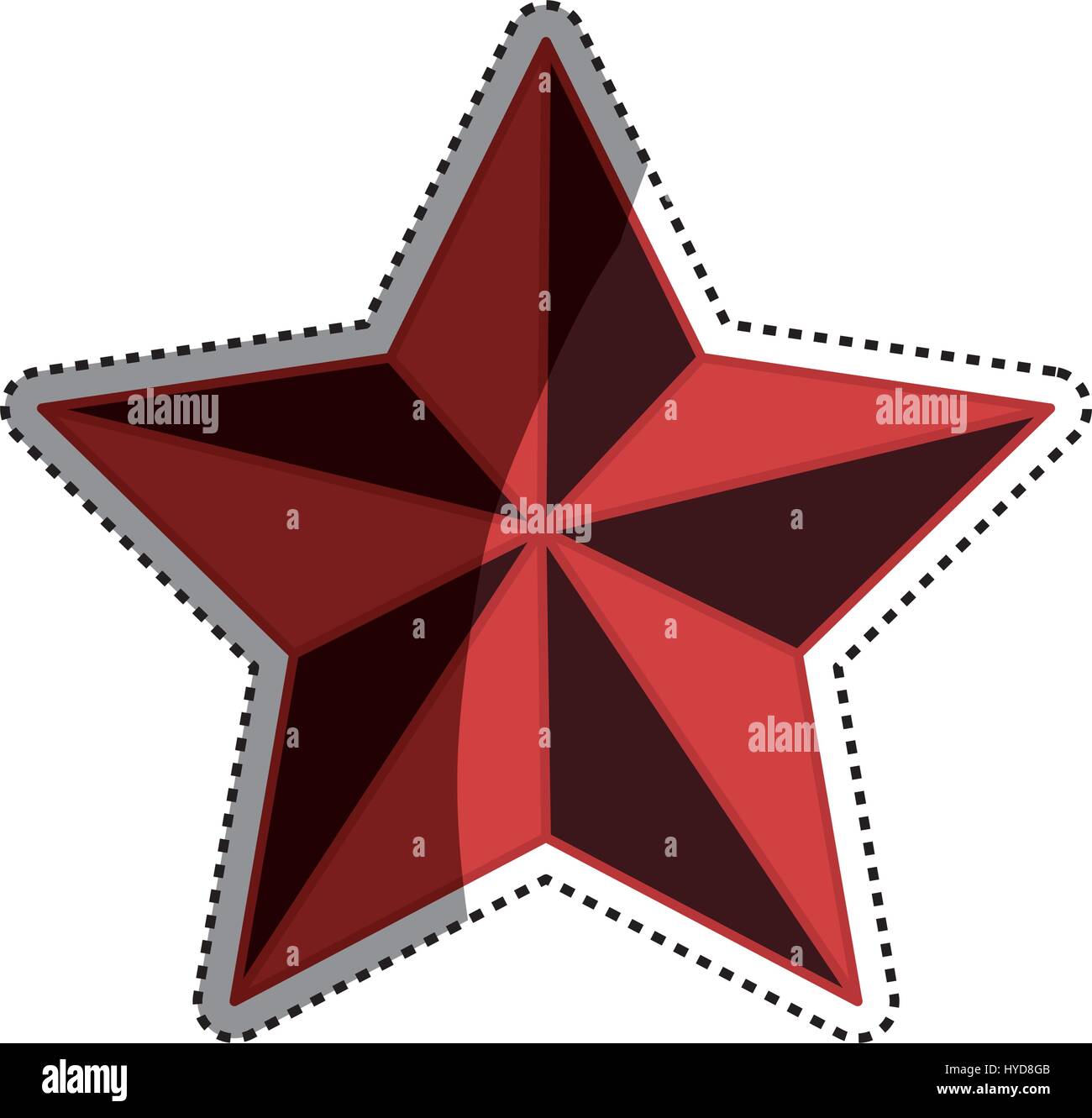 Star shape symbol icon vector illustration graphic design Stock Vector ...