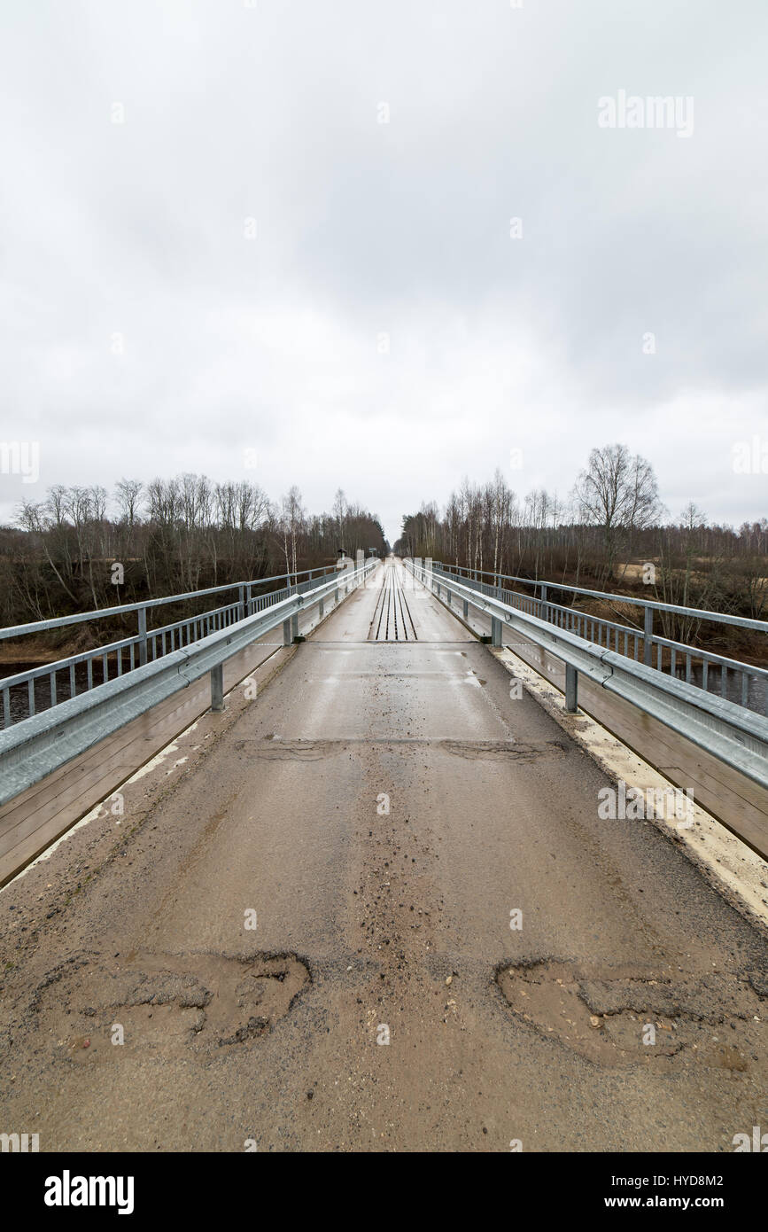 empty country road in spring with perspective and shadows Stock Photo ...
