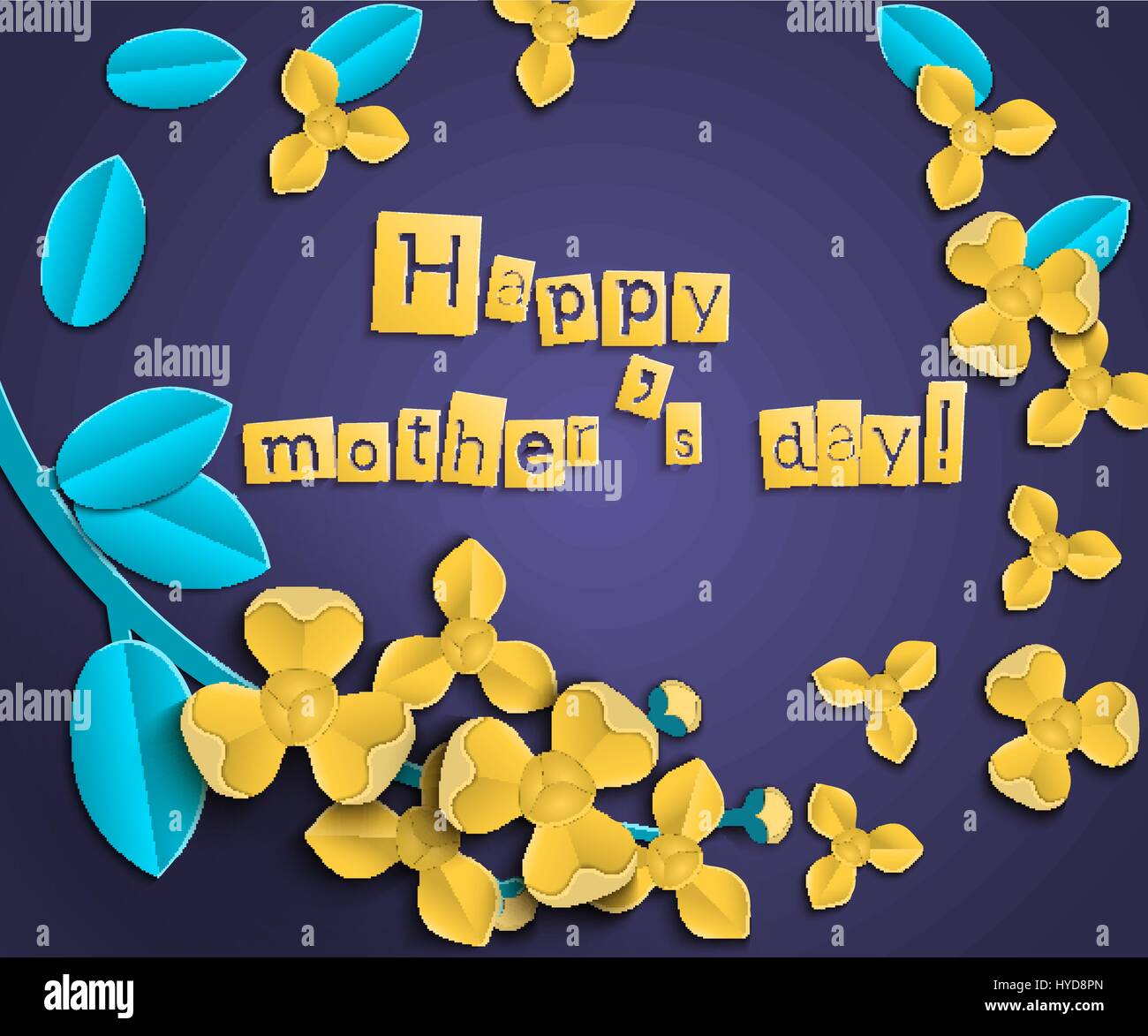 Orchid cut Stock Vector Images - Alamy