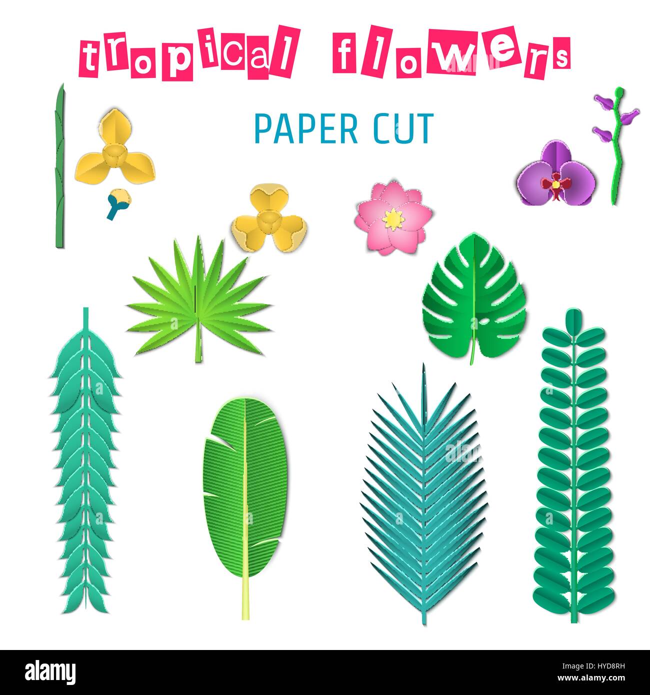 Hawaii travel brochure Cut Out Stock Images & Pictures - Alamy