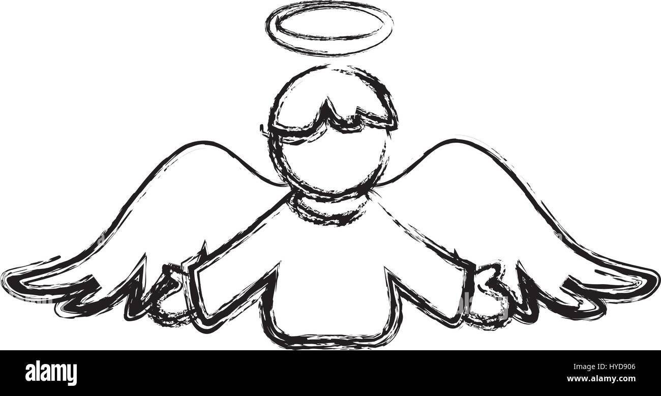 Holy spiritual angel icon vector illustration graphic design Stock ...