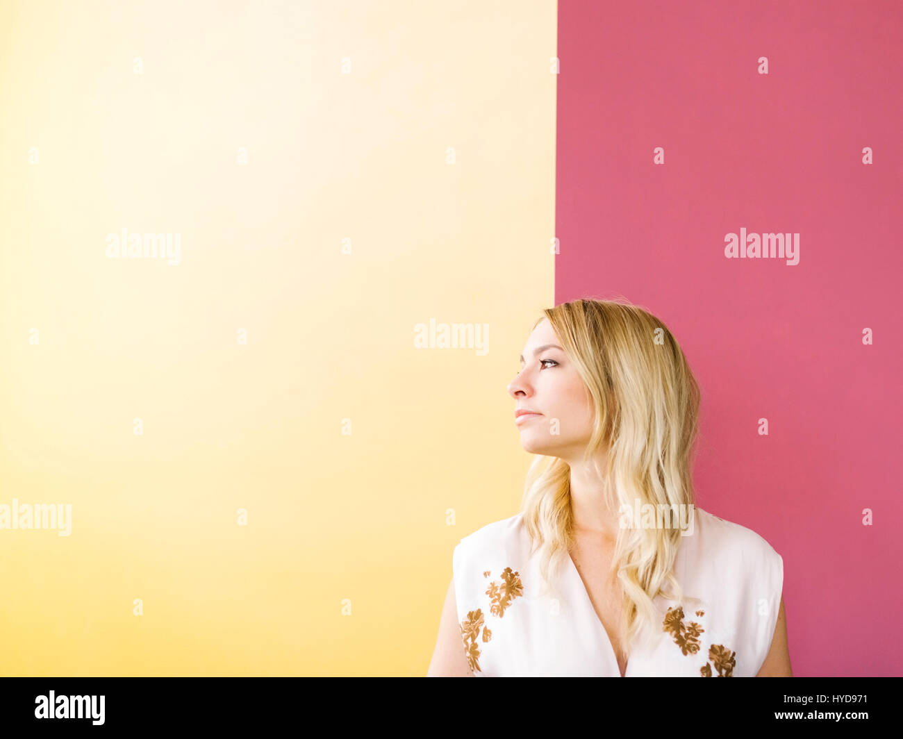 Young woman contemplating hi-res stock photography and images - Alamy