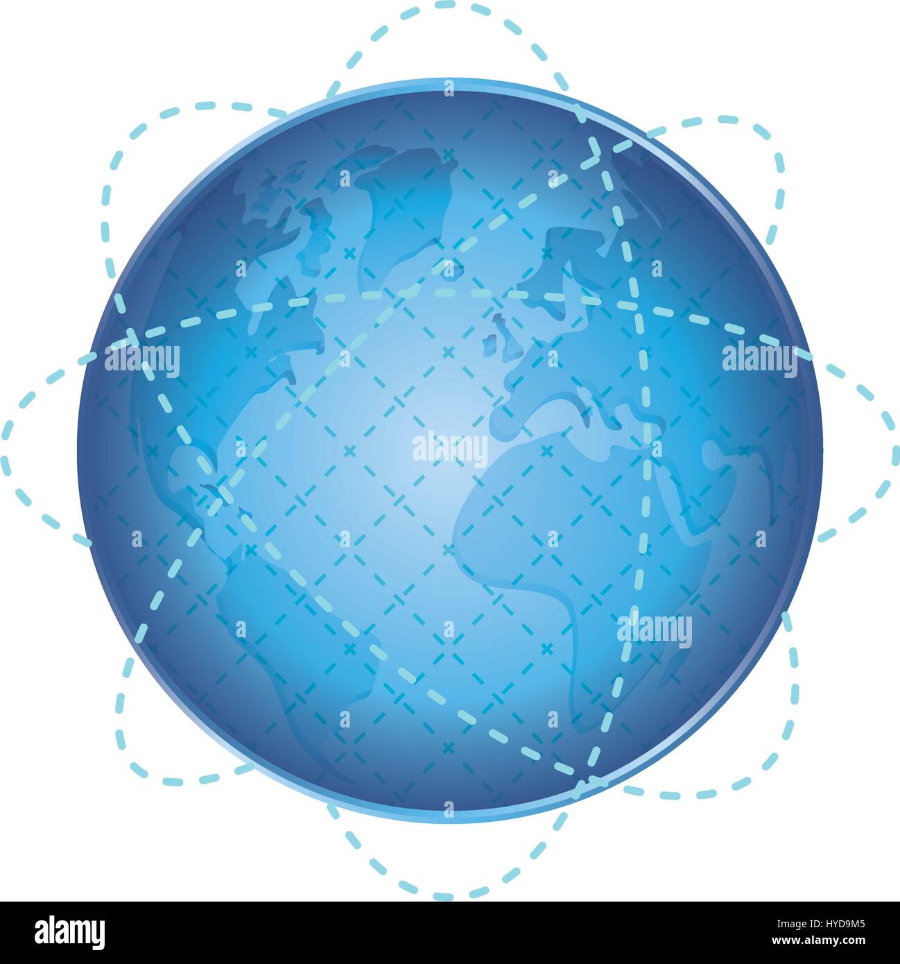 Global world connection icon vector illustration graphic design Stock ...