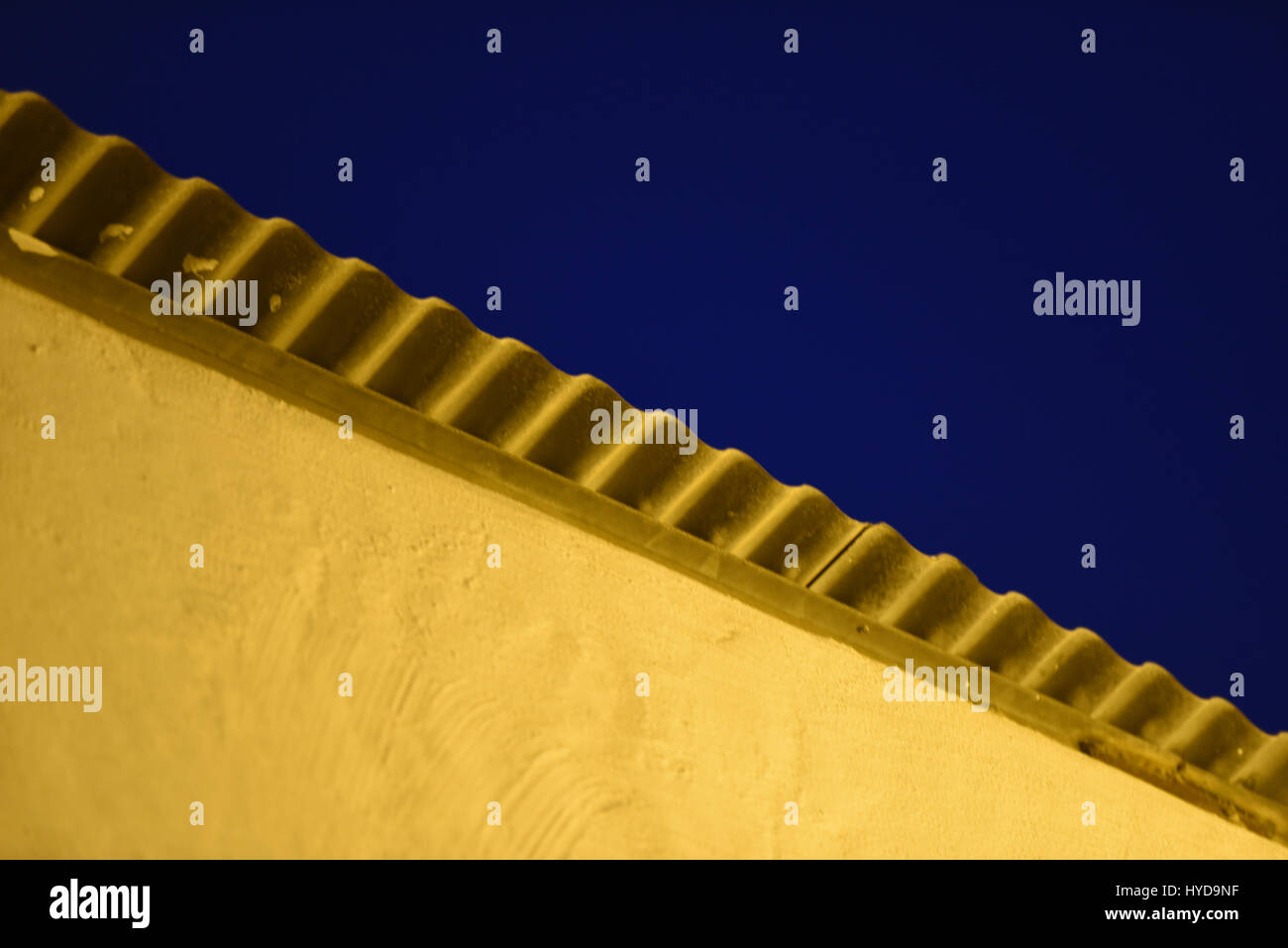 Interesting composition of a concrete house Stock Photo - Alamy