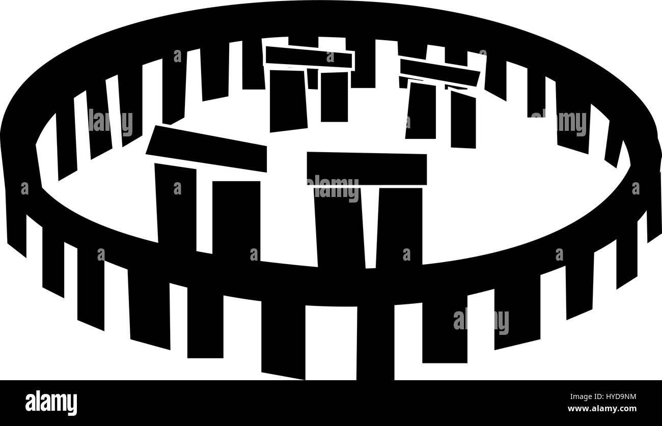 stonehenge vector icon , Stonehenge monument Stock Vector Image & Art ...