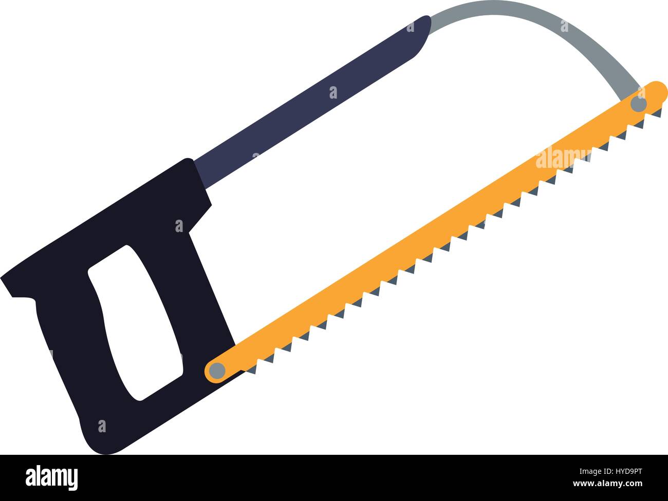 coping saw carpentry tool vector icon illustration graphic design Stock ...