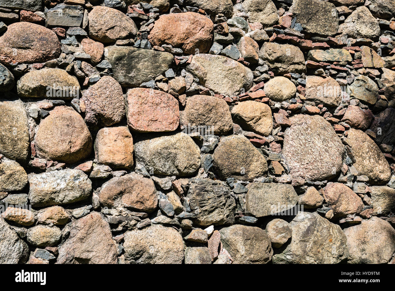 ancient stone brick wall background texture with green grass Stock ...