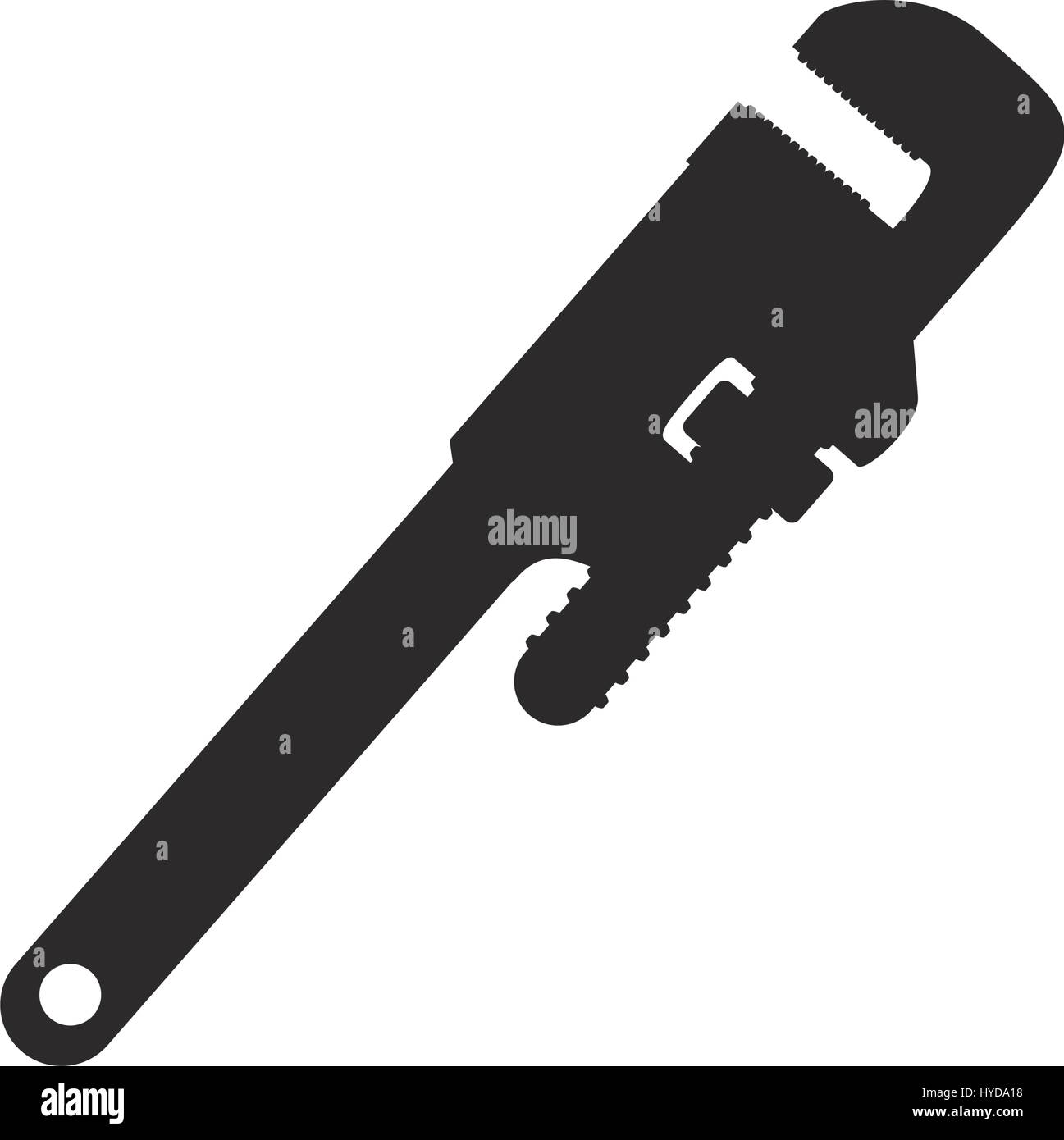 wrench monkey tool vector icon illustration graphic design Stock Vector ...