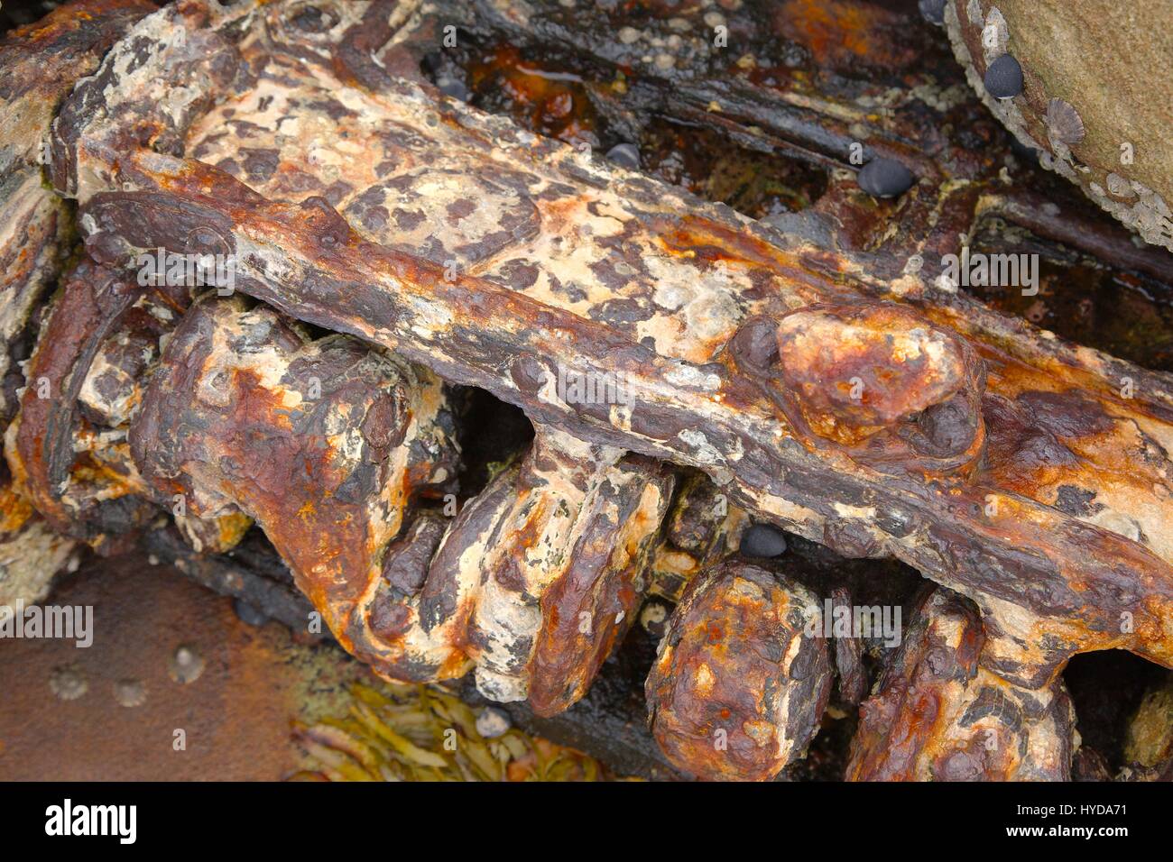 Rusty engine block Stock Photo - Alamy