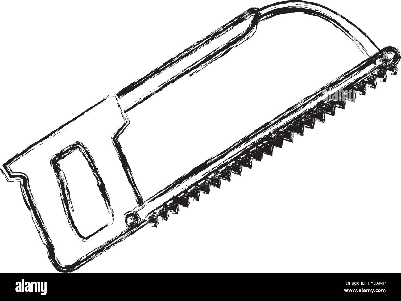 coping saw carpentry tool vector icon illustration graphic design Stock ...