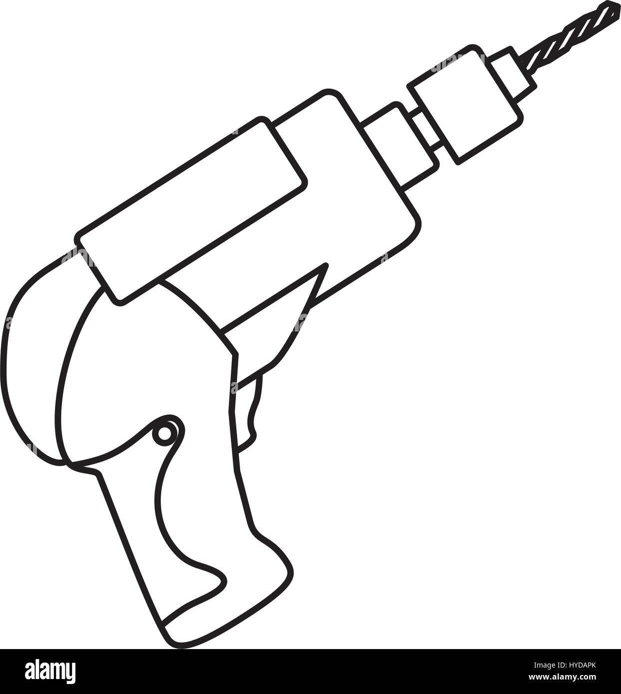 Electric Drill Drawing