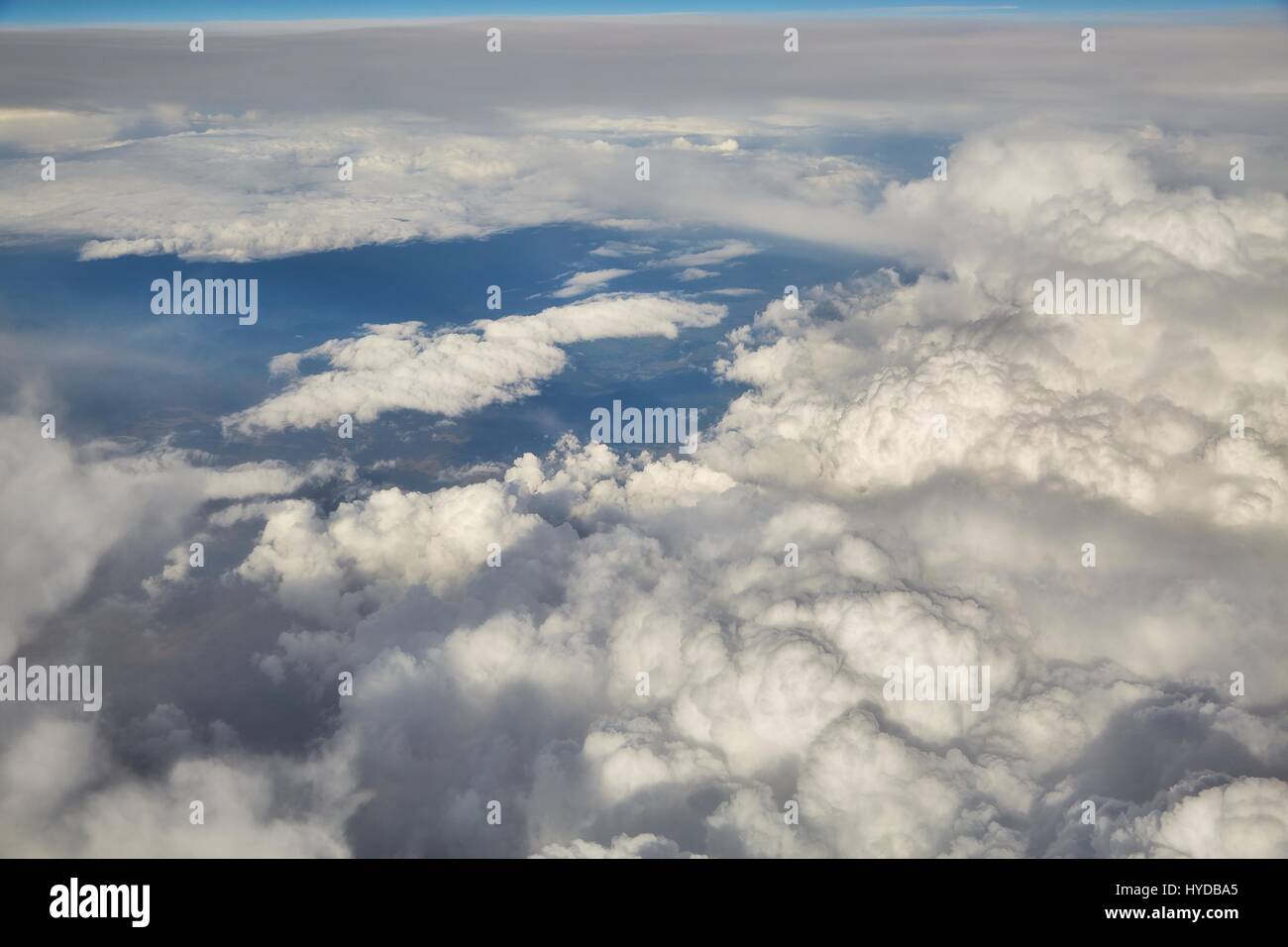 Clouds from above Stock Photo - Alamy