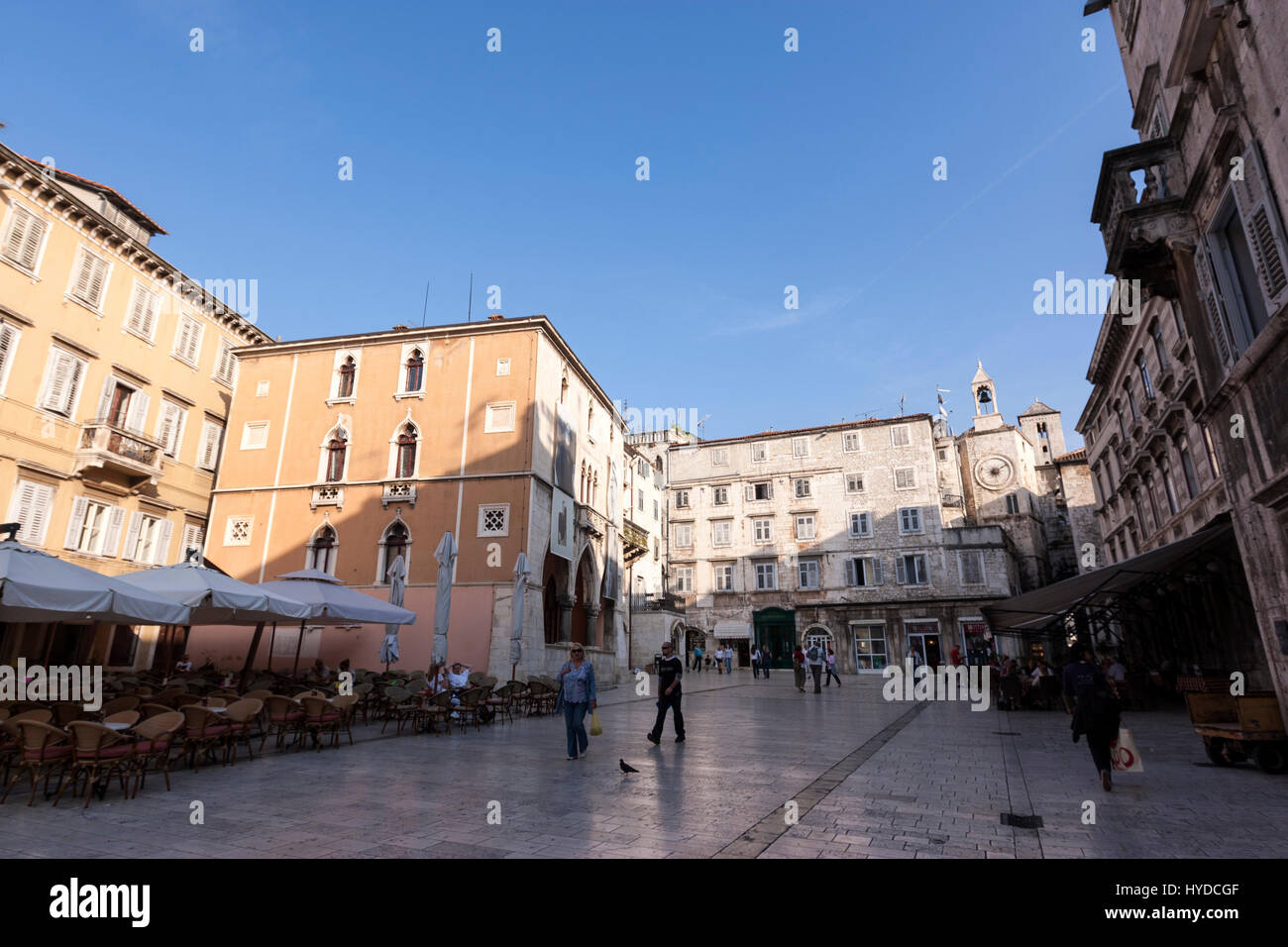 People Square, Narodni Trg, in Split, Croatia Stock Photo - Alamy