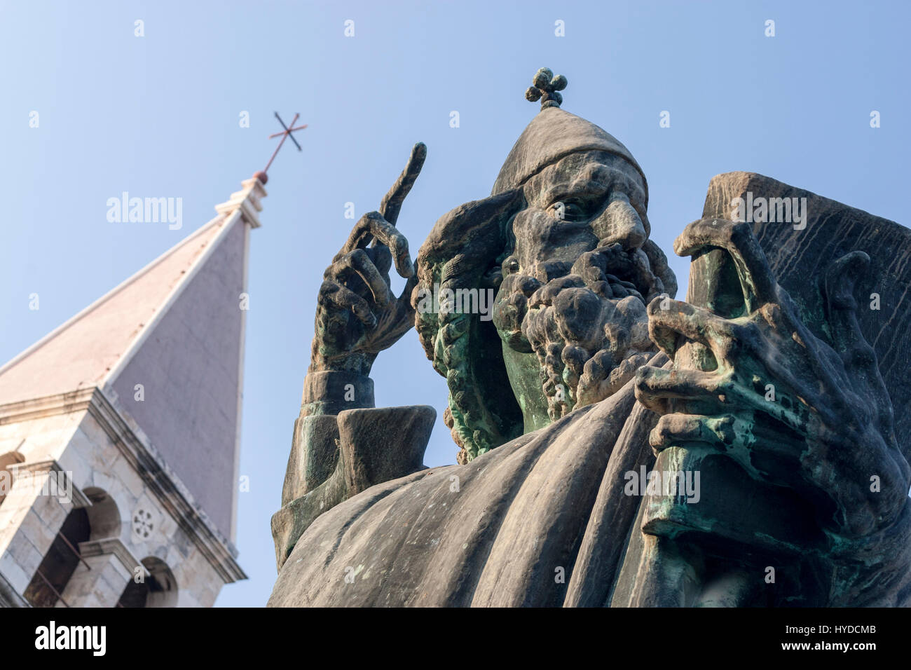 Grgur Ninski, Gregory of Nin, Statue in Split, Croatia Stock Photo - Alamy