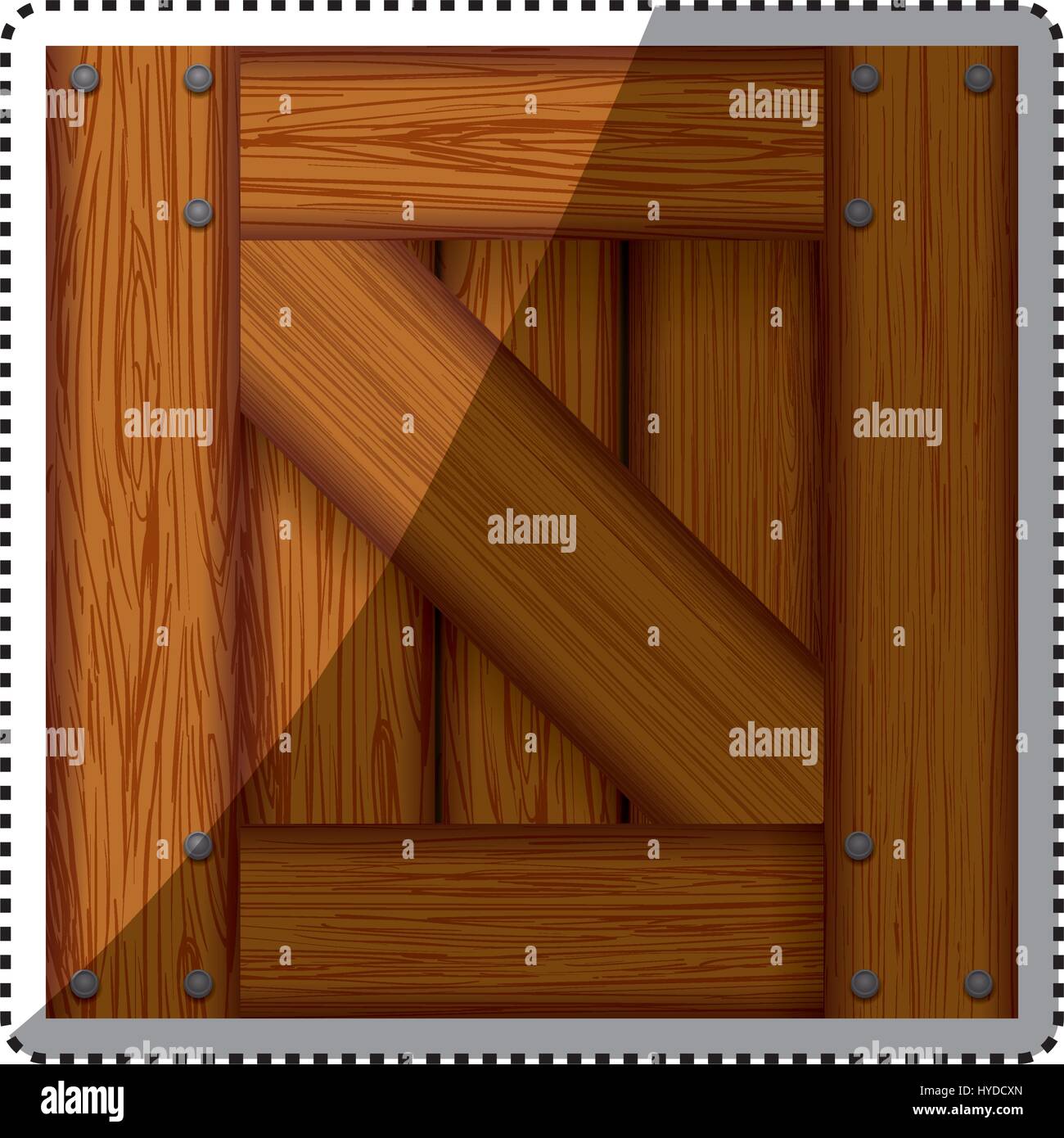 box wooden wood planks Stock Vector Image & Art - Alamy